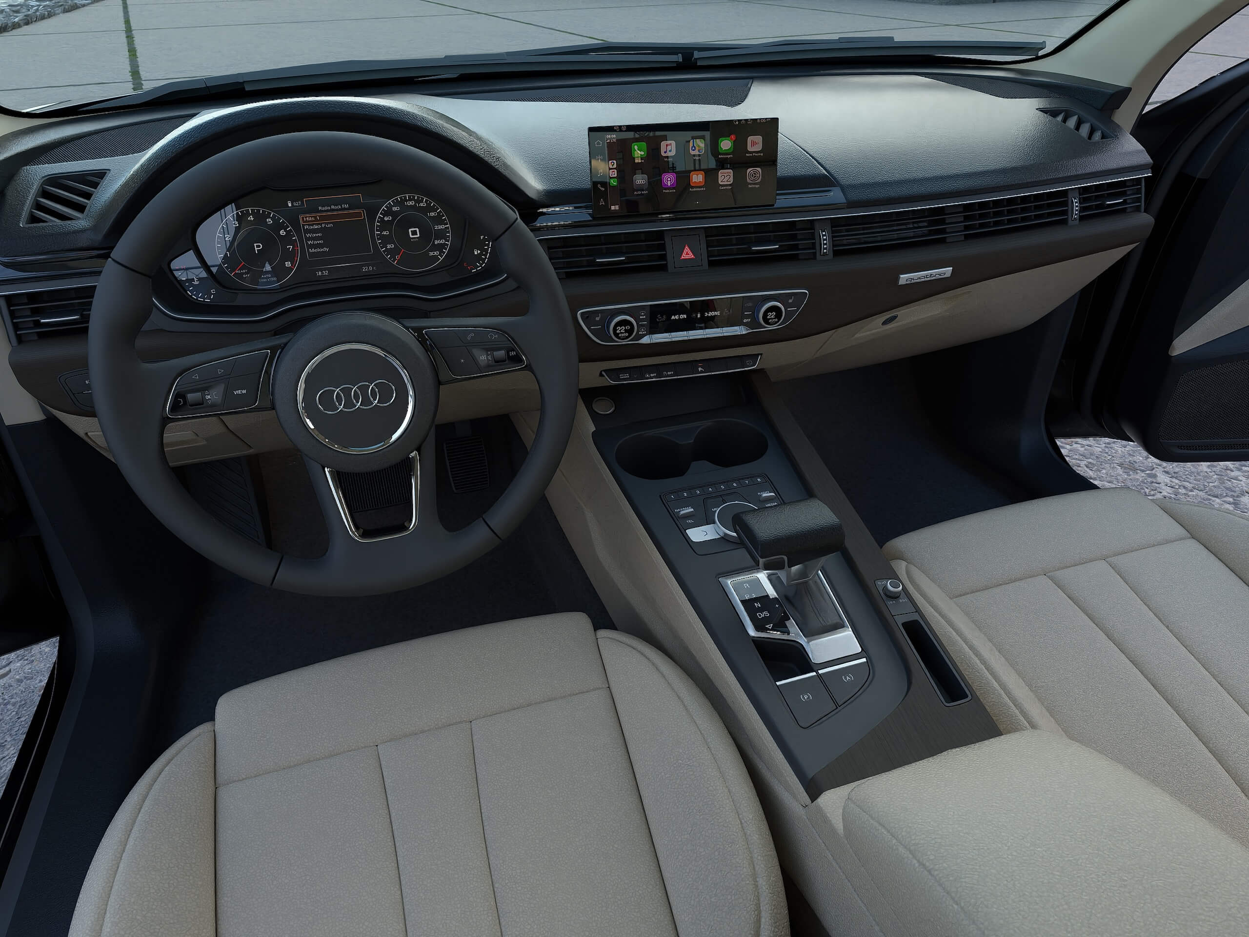 Audi A4 2022 - 3D Model by arkviz