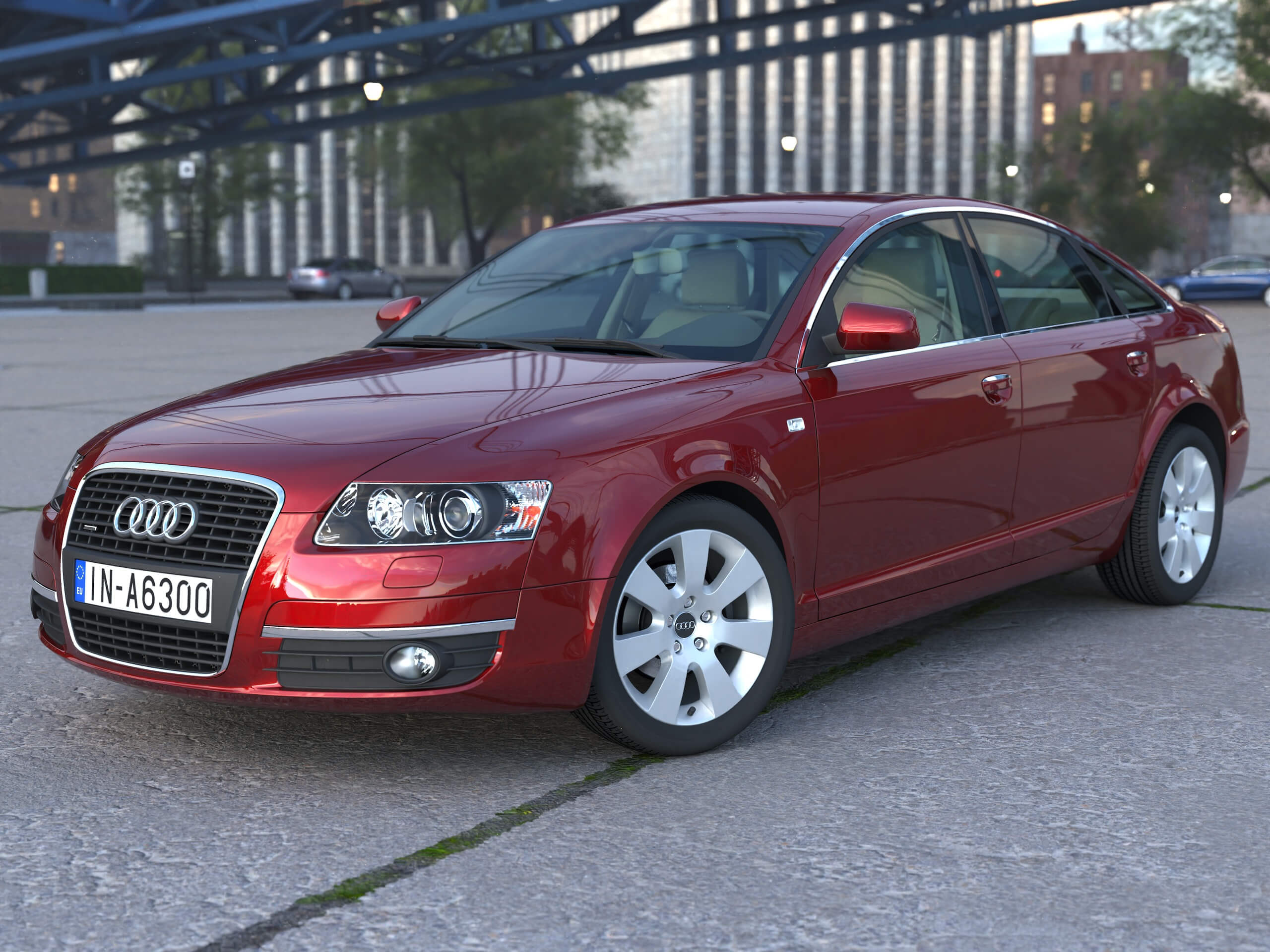 Audi A6 2006 - 3D Model by arkviz