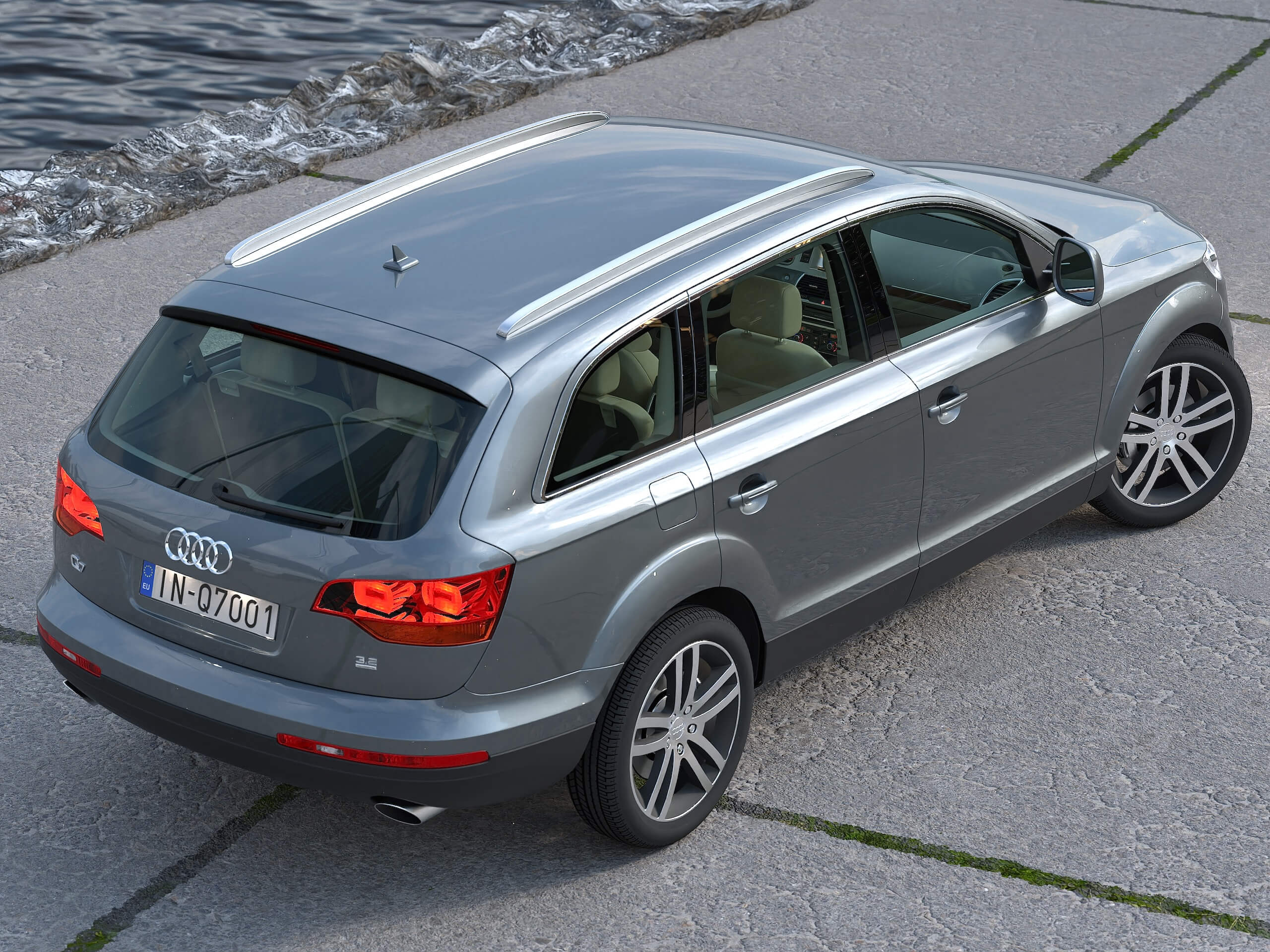 Audi Q7 2008 - 3D Model by arkviz