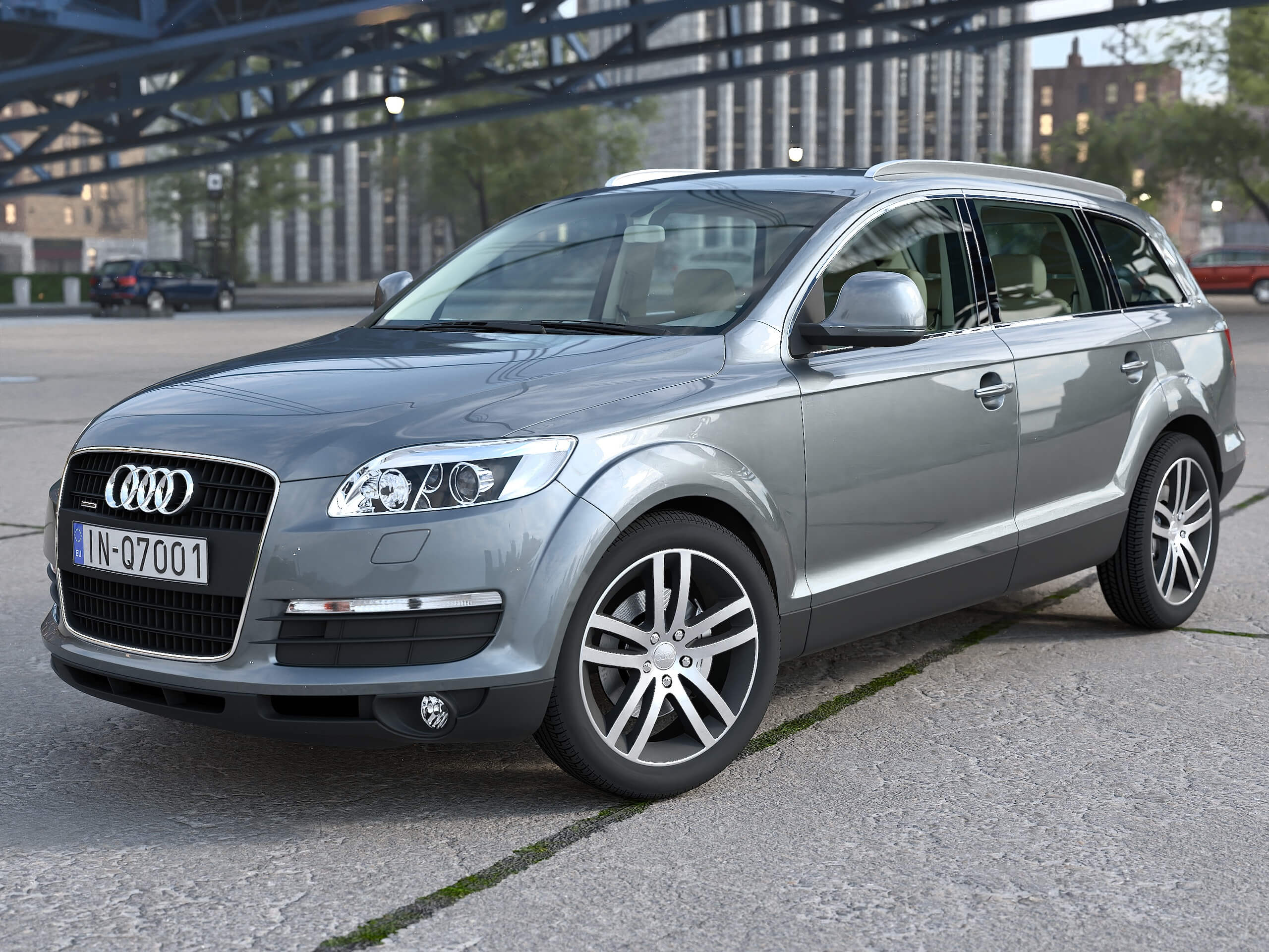 Audi Q7 2008 - 3D Model by arkviz