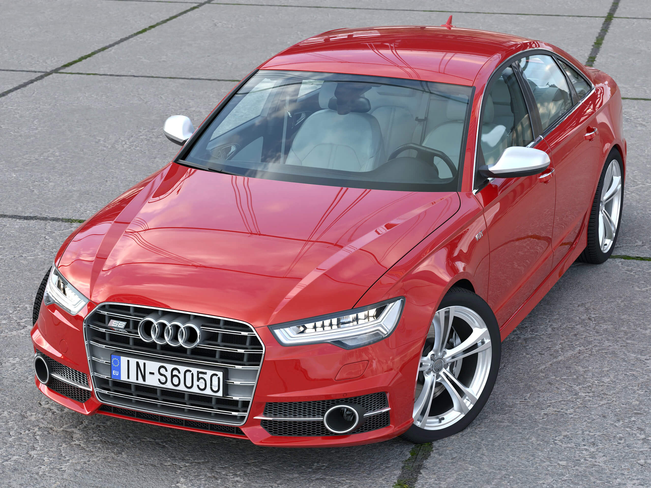 Audi S6 2016 - 3D Model by arkviz