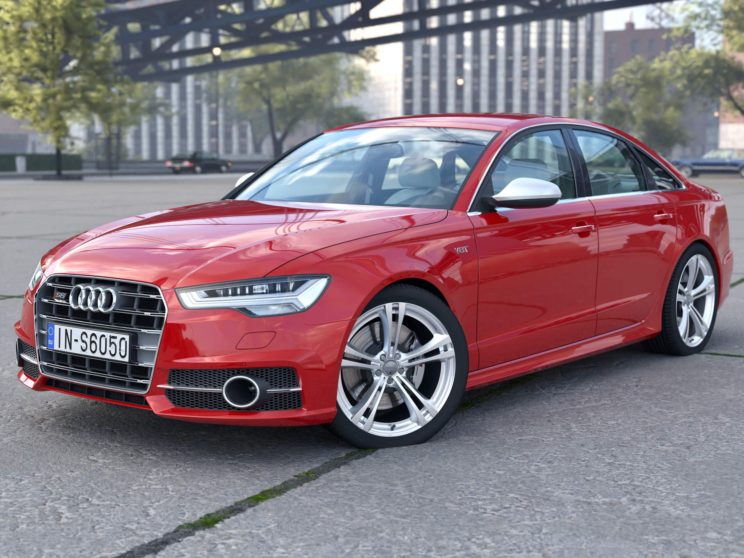 Audi S6 2016 - 3D Model by arkviz