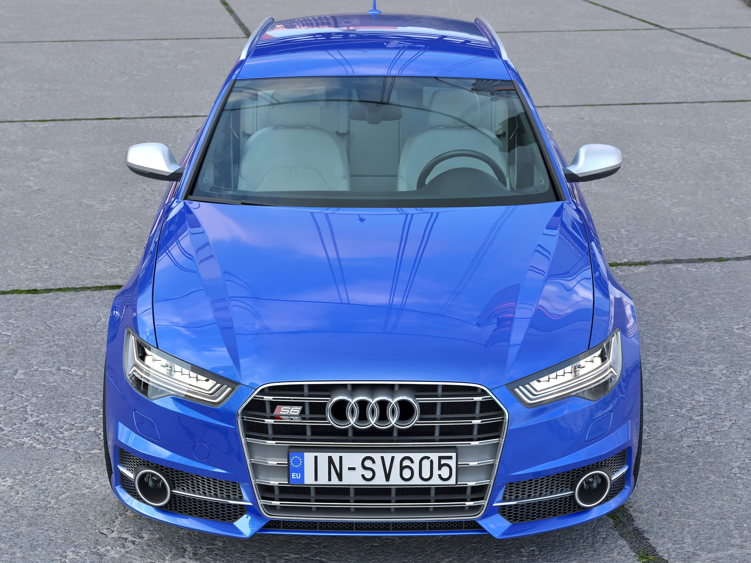 Audi S6 Avant 2016 - 3D Model by arkviz