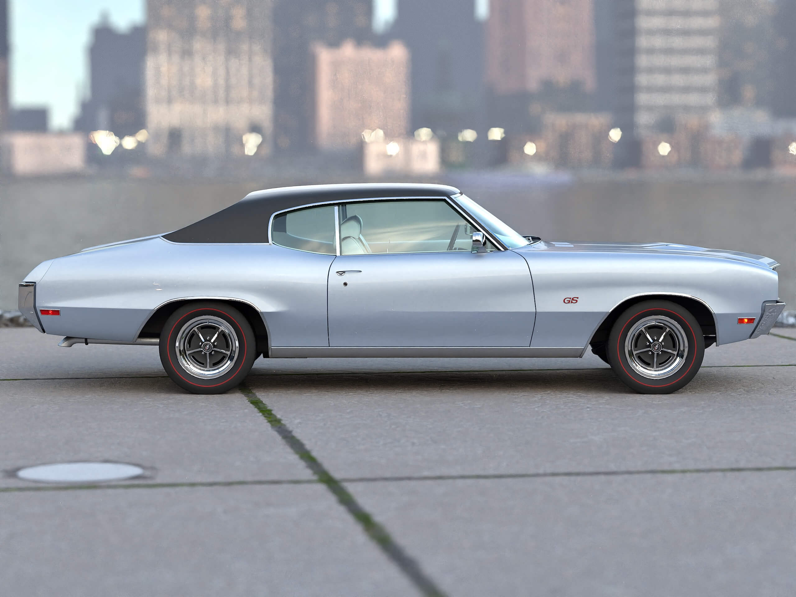Buick GS 1970 - 3D Model by arkviz