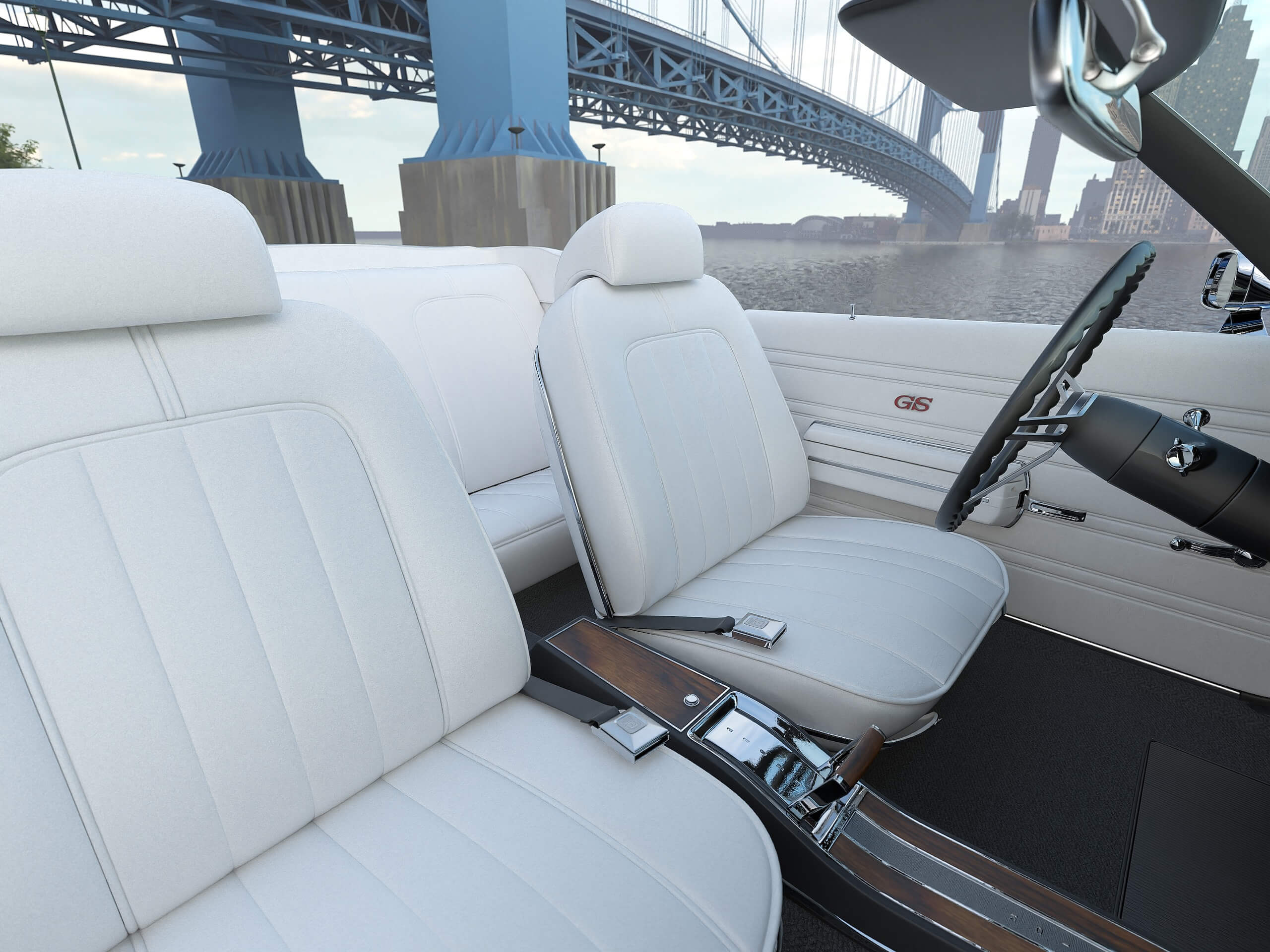 Buick GS Convertible 1970 - 3D Model by arkviz