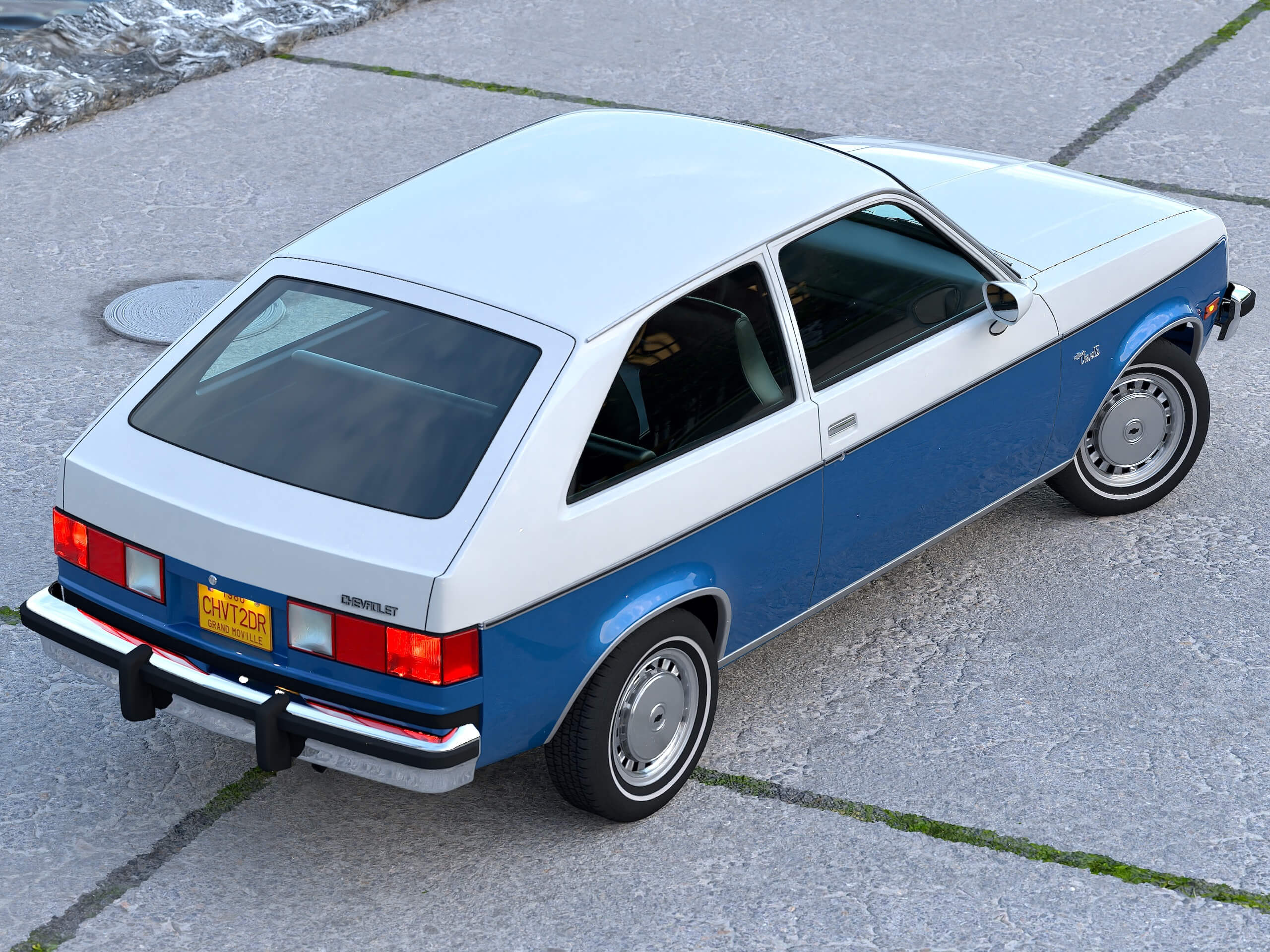 Chevy Chevette 2 Door 1980 - 3D Model by arkviz