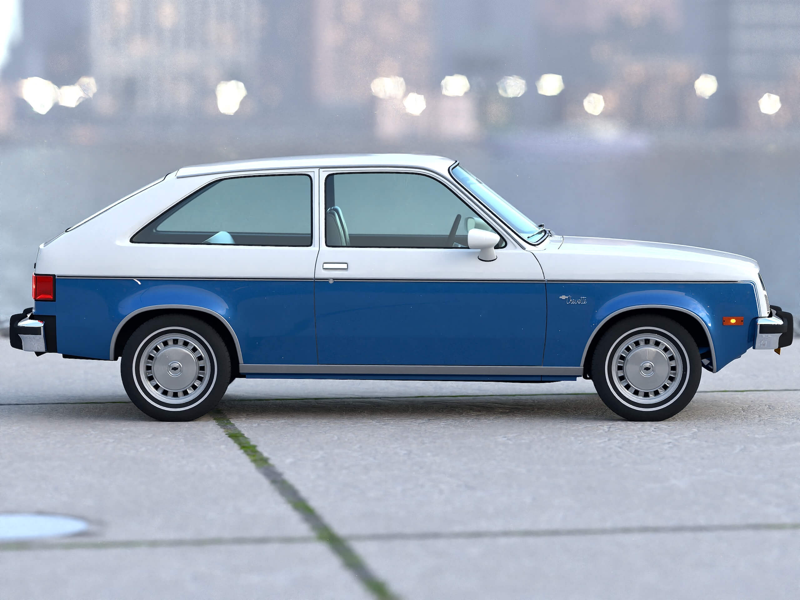 Chevy Chevette 2 Door 1980 - 3D Model by arkviz