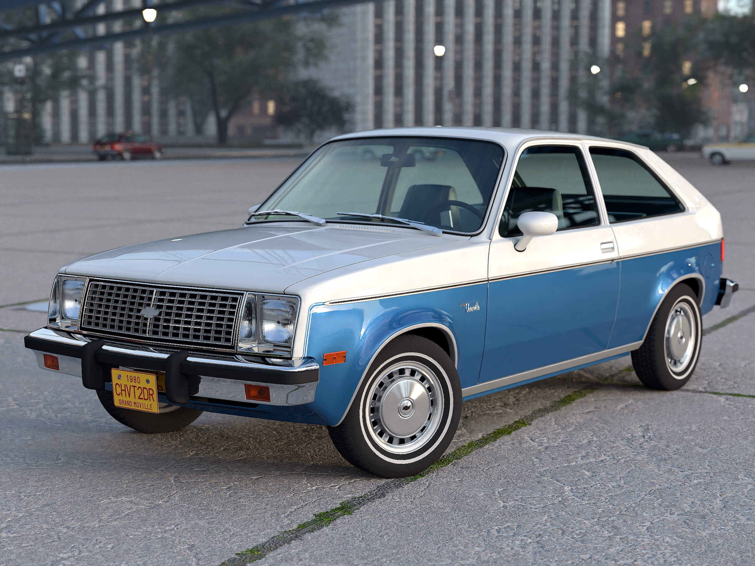 Chevy Chevette 2 Door 1980 - 3D Model by arkviz