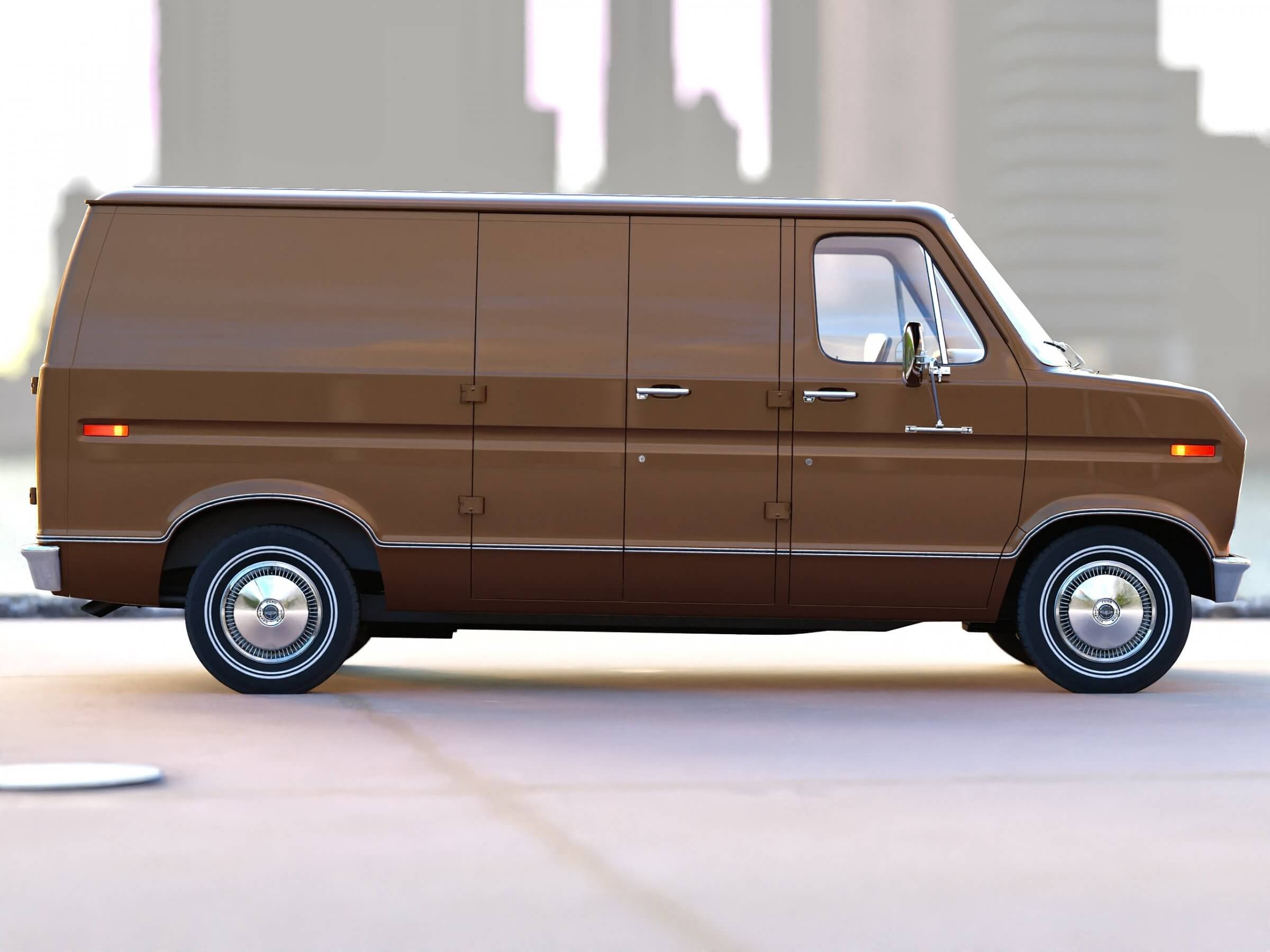 Ford Econoline E150 1975 - 3D Model by arkviz