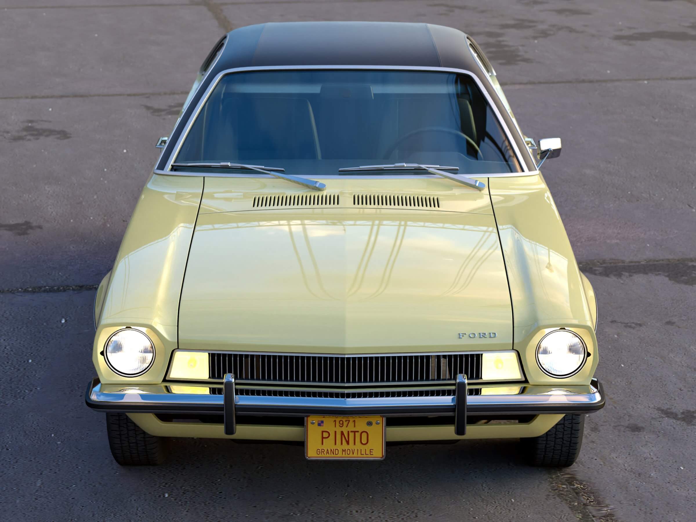 Ford Pinto 1971 - 3D Model by arkviz