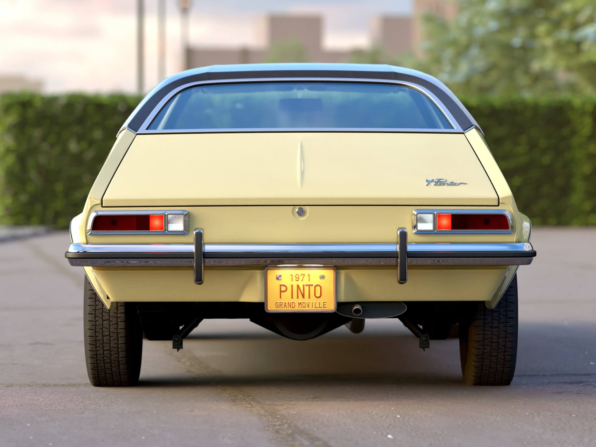 Ford Pinto 1971 - 3D Model by arkviz