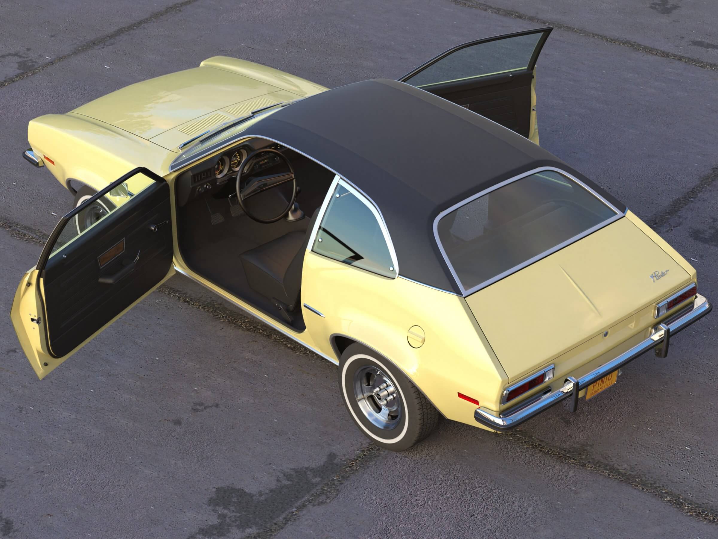 Ford Pinto 1971 - 3D Model by arkviz