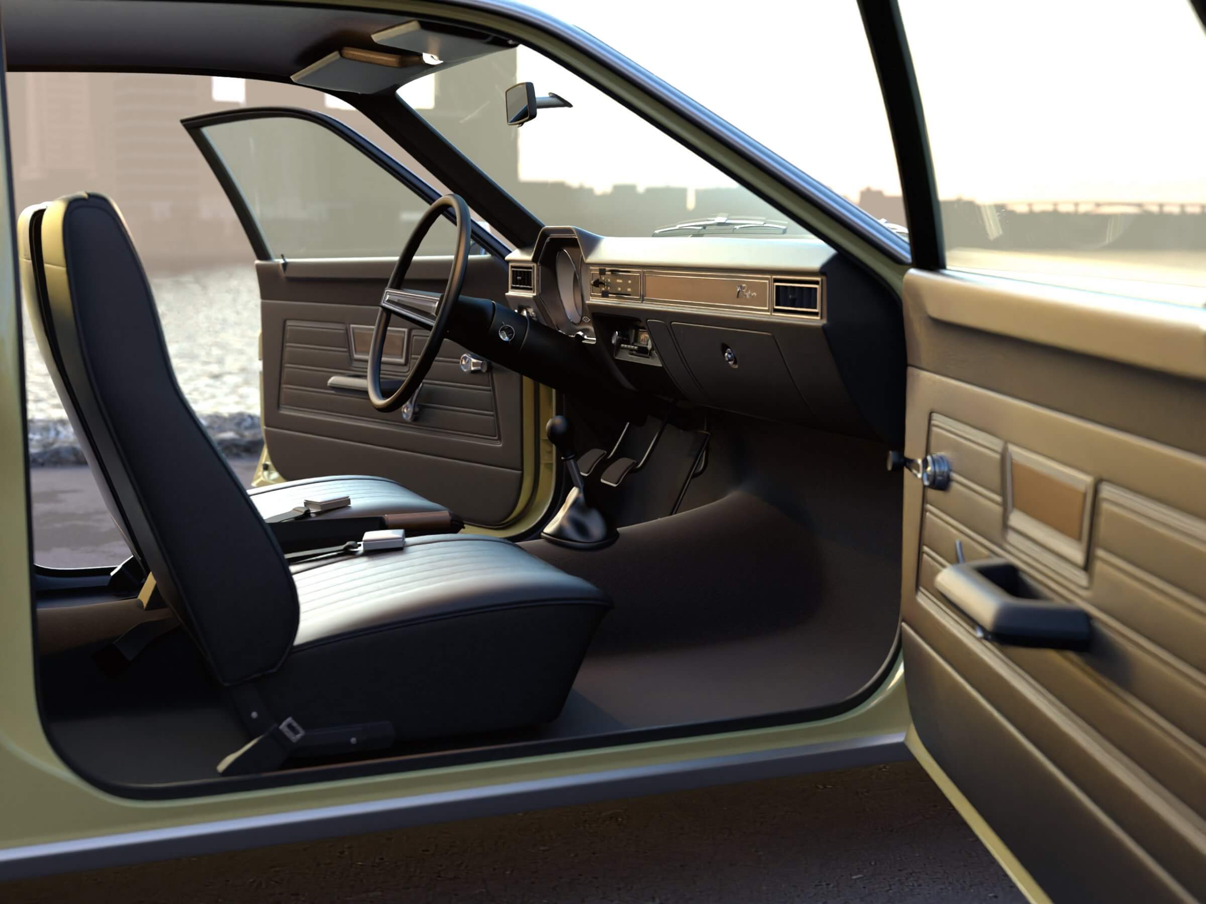 Ford Pinto 1971 - 3D Model by arkviz