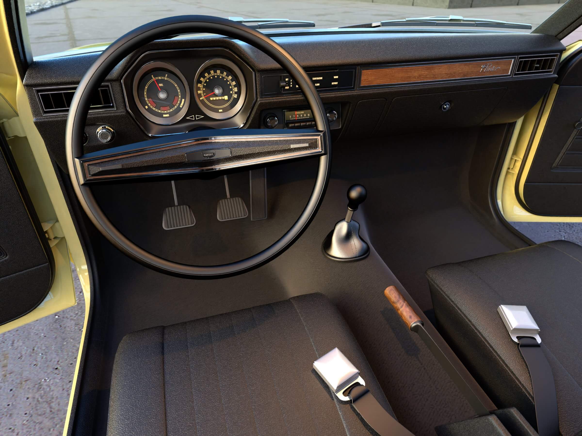 Ford Pinto 1971 - 3D Model by arkviz