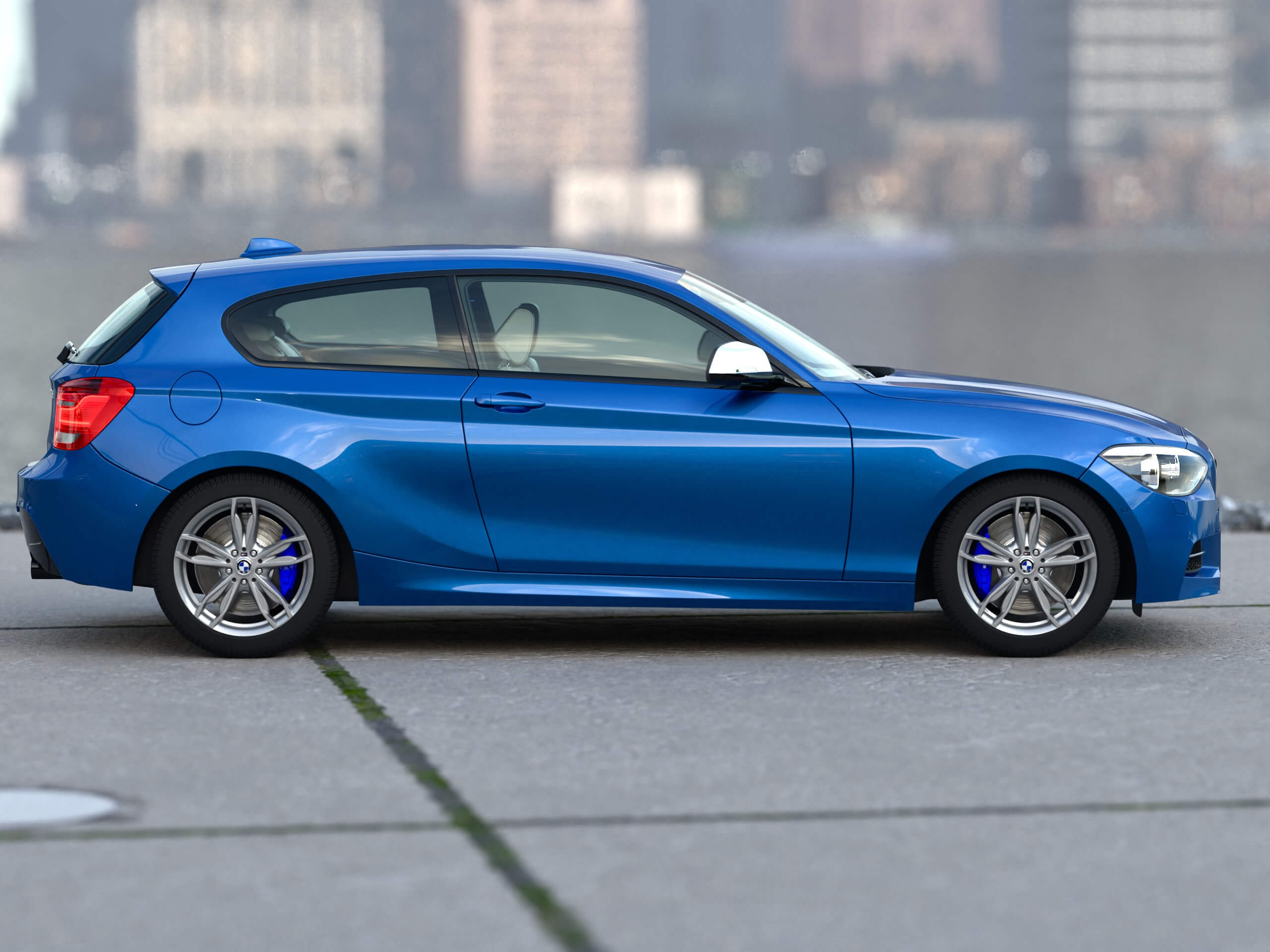 BMW M135i F21 2013 3D Render | RenderHub Gallery