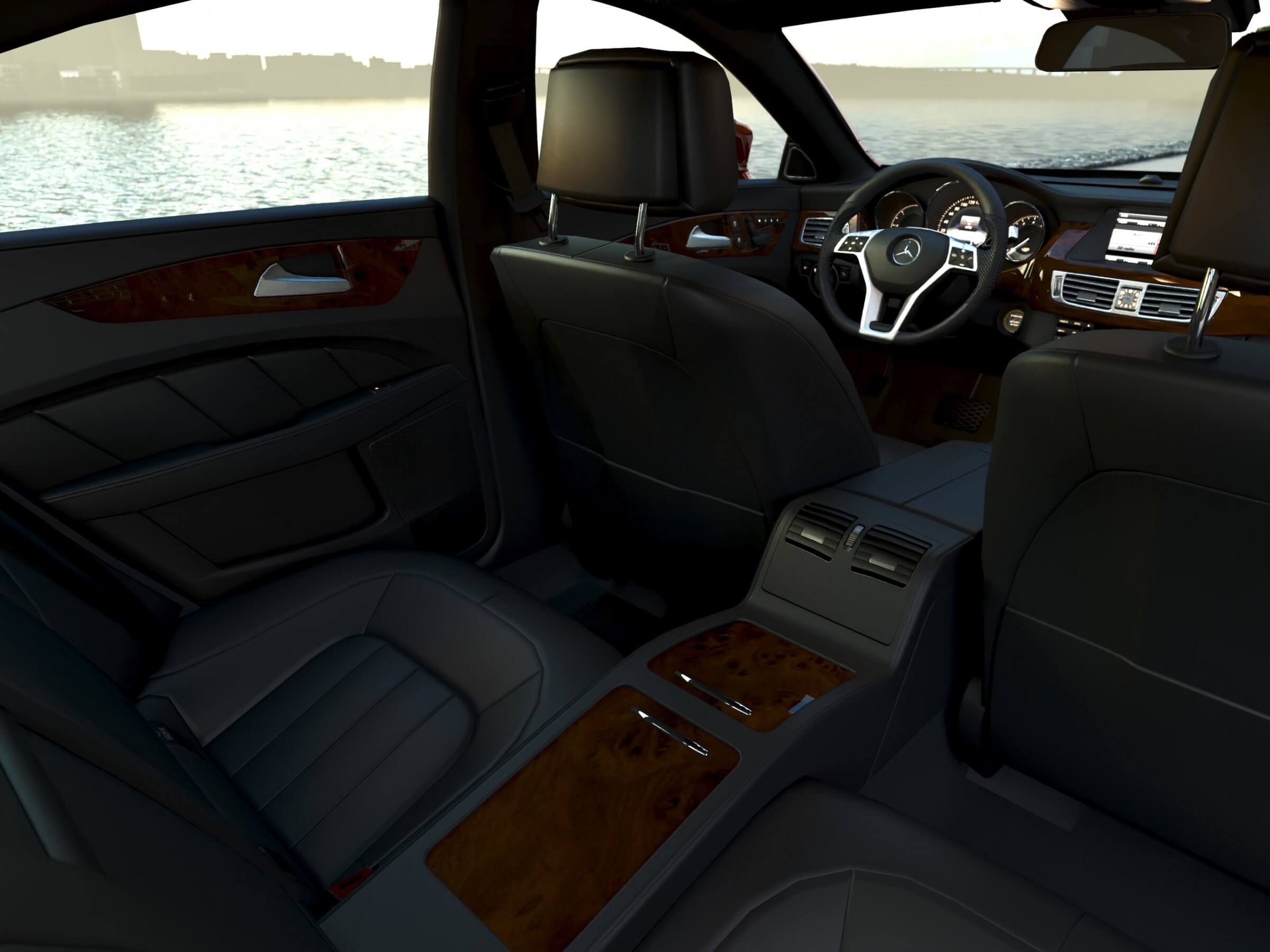 Mercedes-Benz CLS W218 2012 3D Model by arkviz