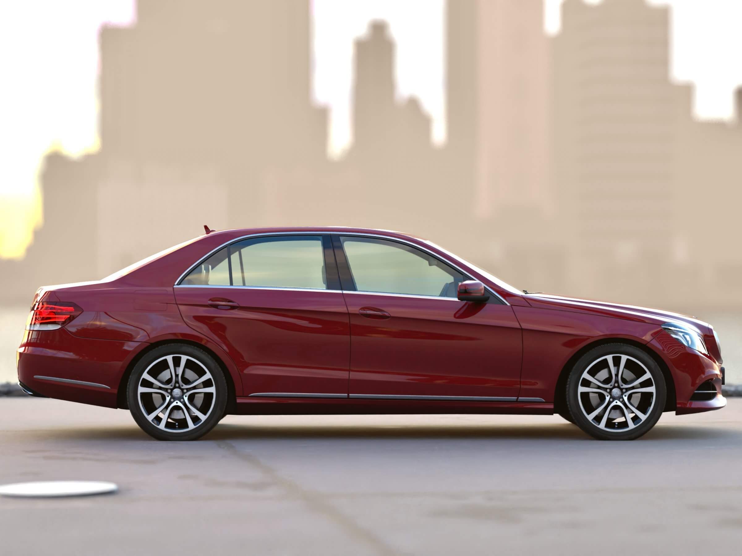 Mercedes-Benz E-Class W212 2014 Avantgarde 3D Model by arkviz