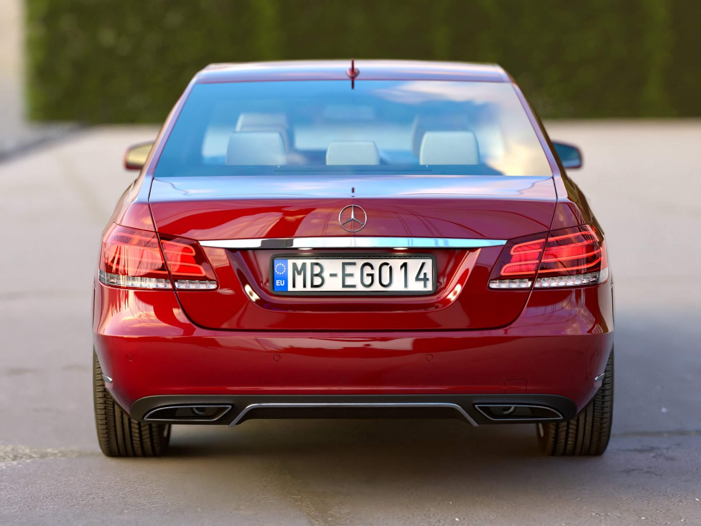 Mercedes-Benz E-Class W212 2014 Avantgarde 3D Model by arkviz