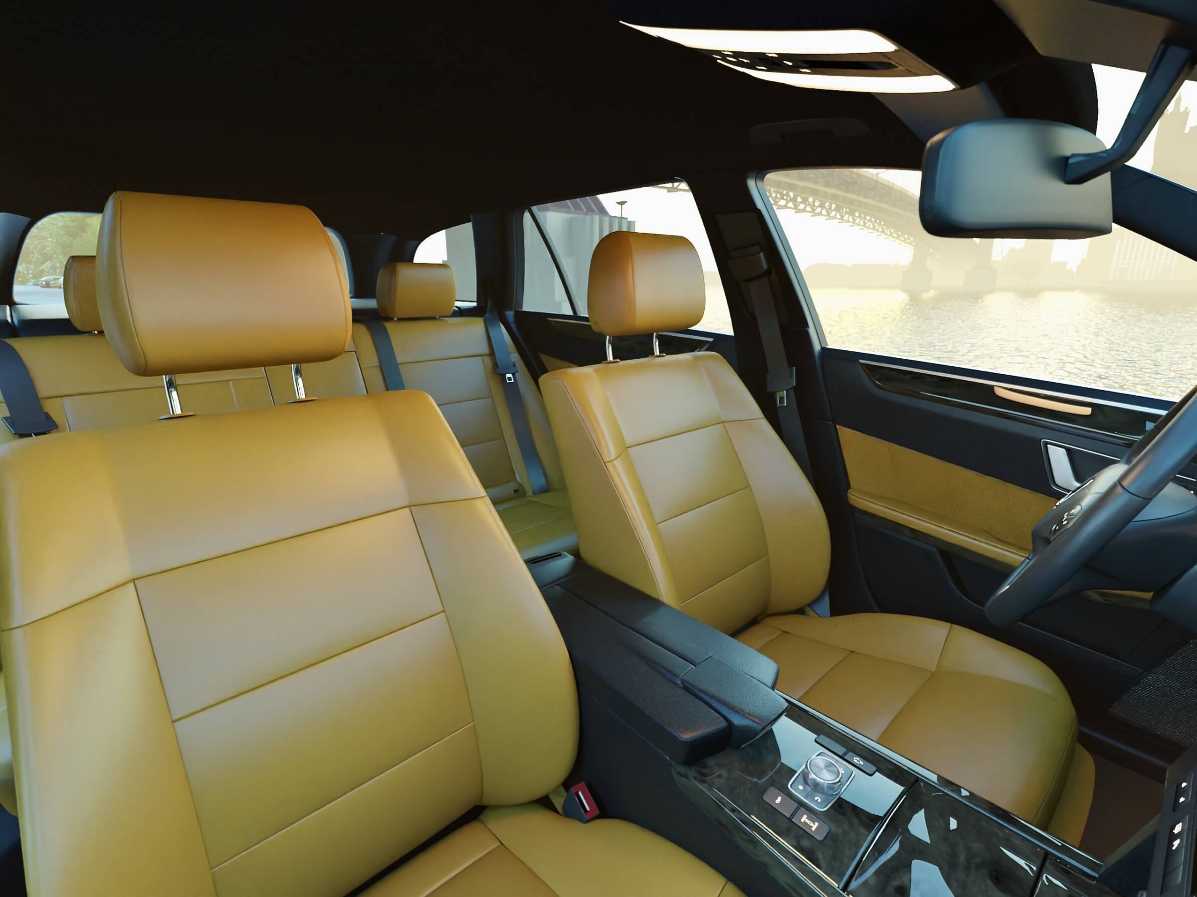 Mercedes-Benz E-Class W212 Estate 2010 3D Model by arkviz