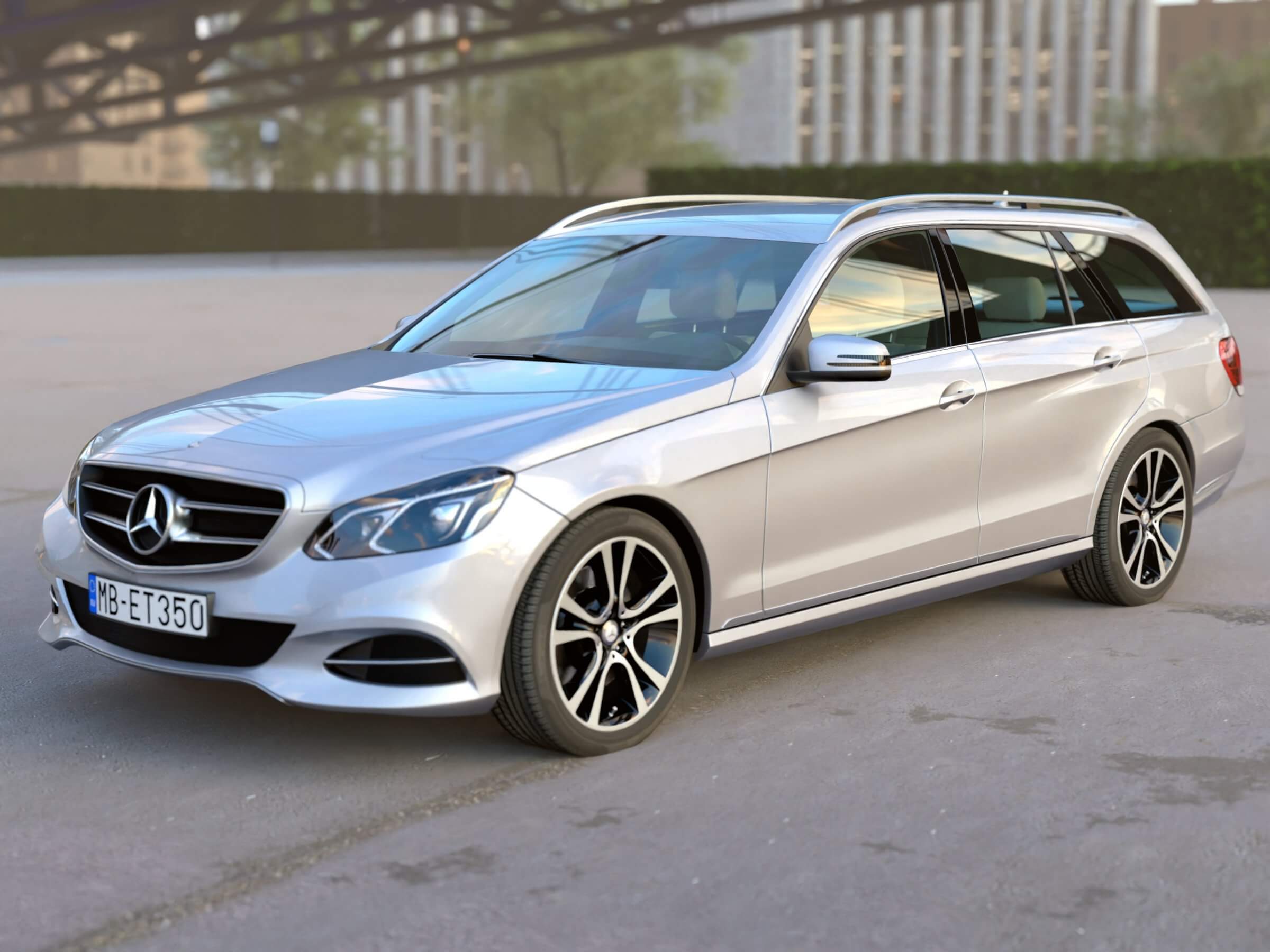 Mercedes-Benz E-Class W212 Estate 2014 3D Model by arkviz