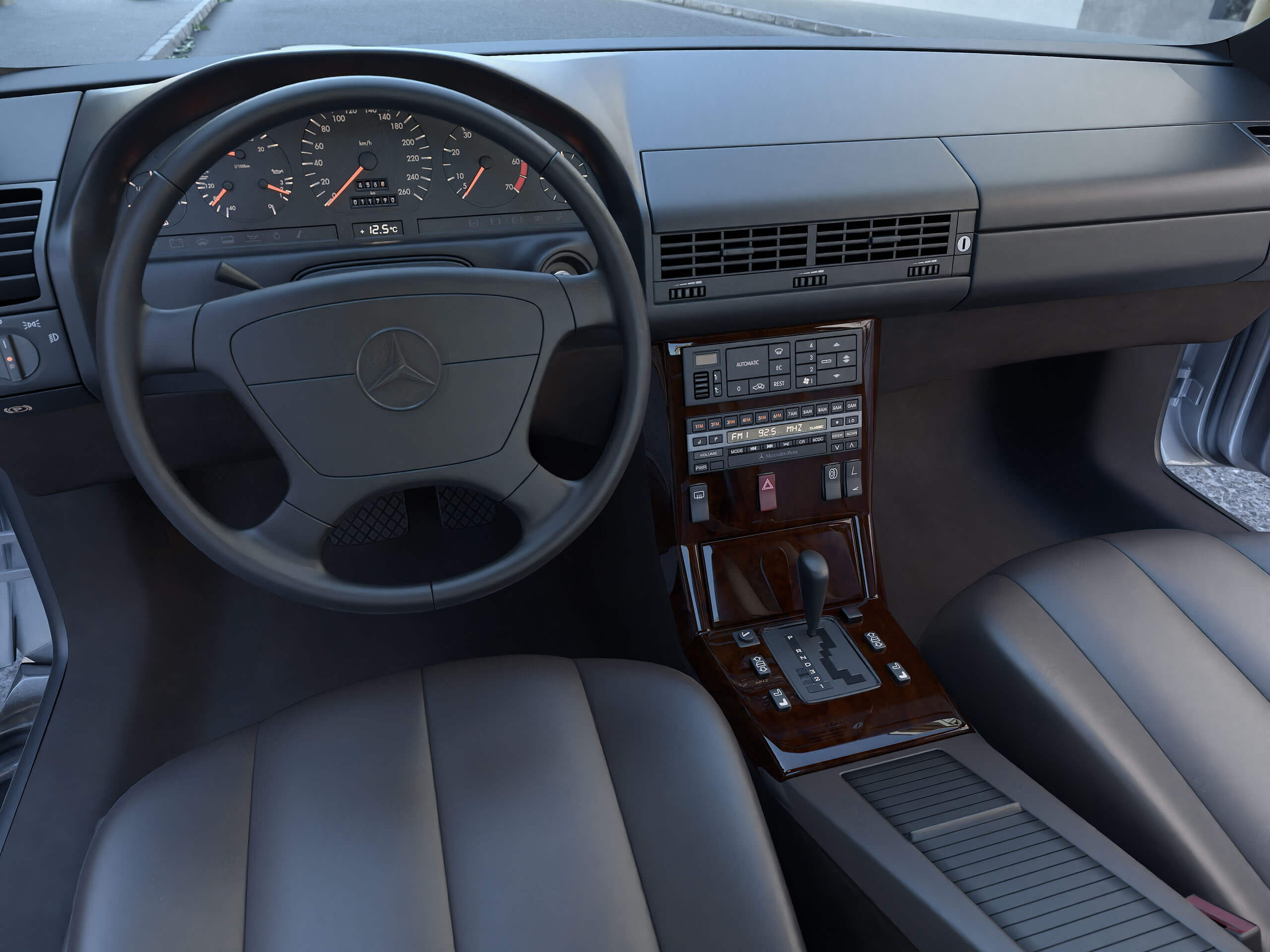 Mercedes-Benz SL 1990 R129 3D Model by arkviz