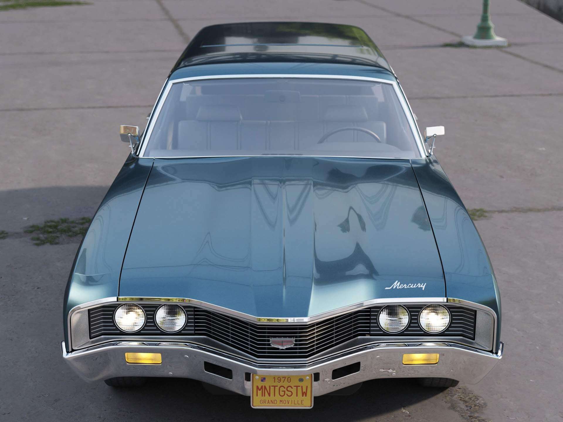 Mercury Montego MX Wagon 1970 - 3D Model by arkviz