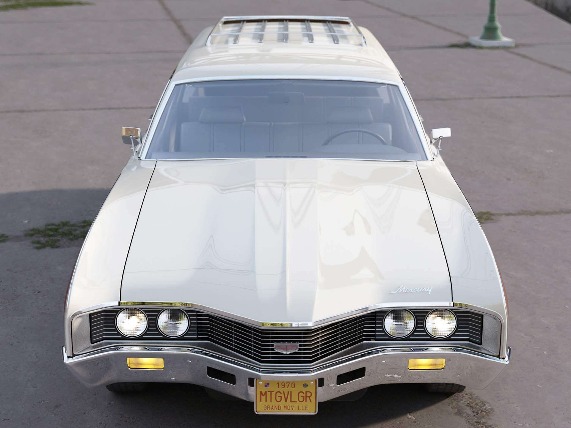 Mercury Montego Villager 1970 - 3D Model by arkviz