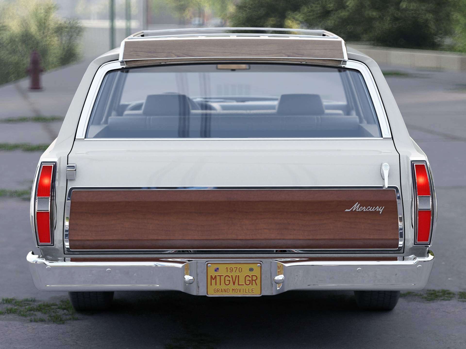 Mercury Montego Villager 1970 - 3D Model by arkviz