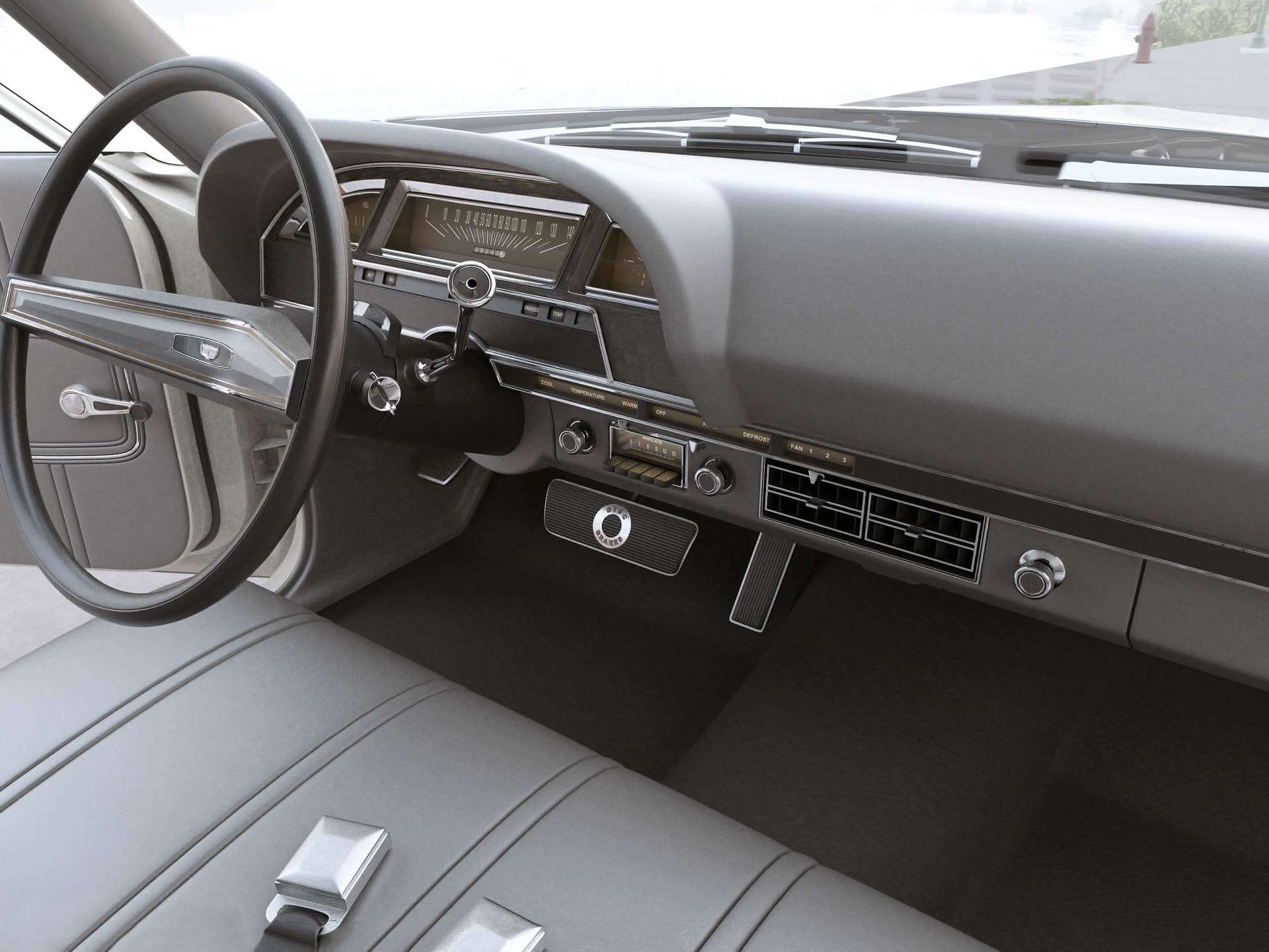 Mercury Montego Villager 1970 - 3D Model by arkviz