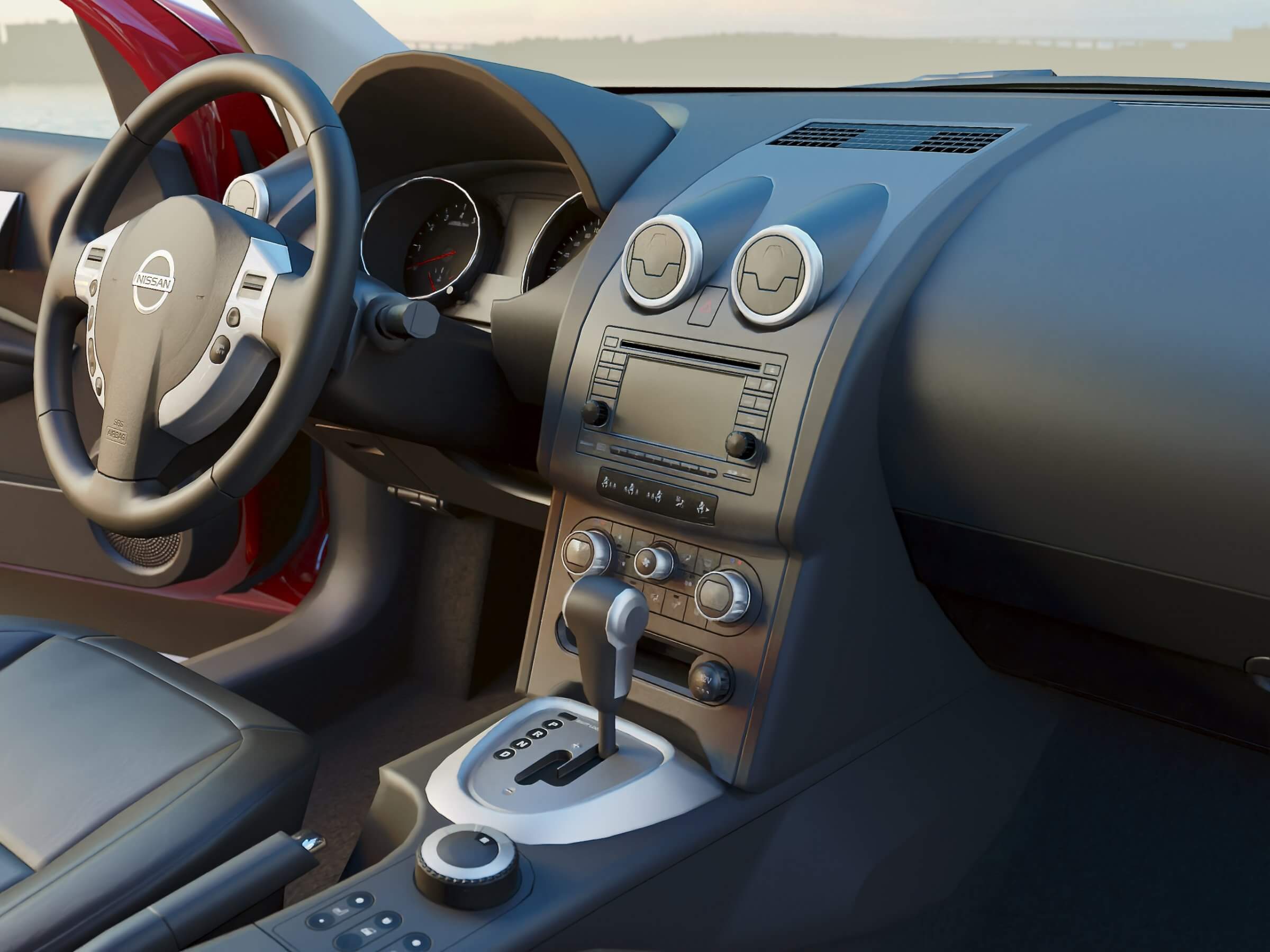 Nissan Qashqai 2010 - 3D Model by arkviz