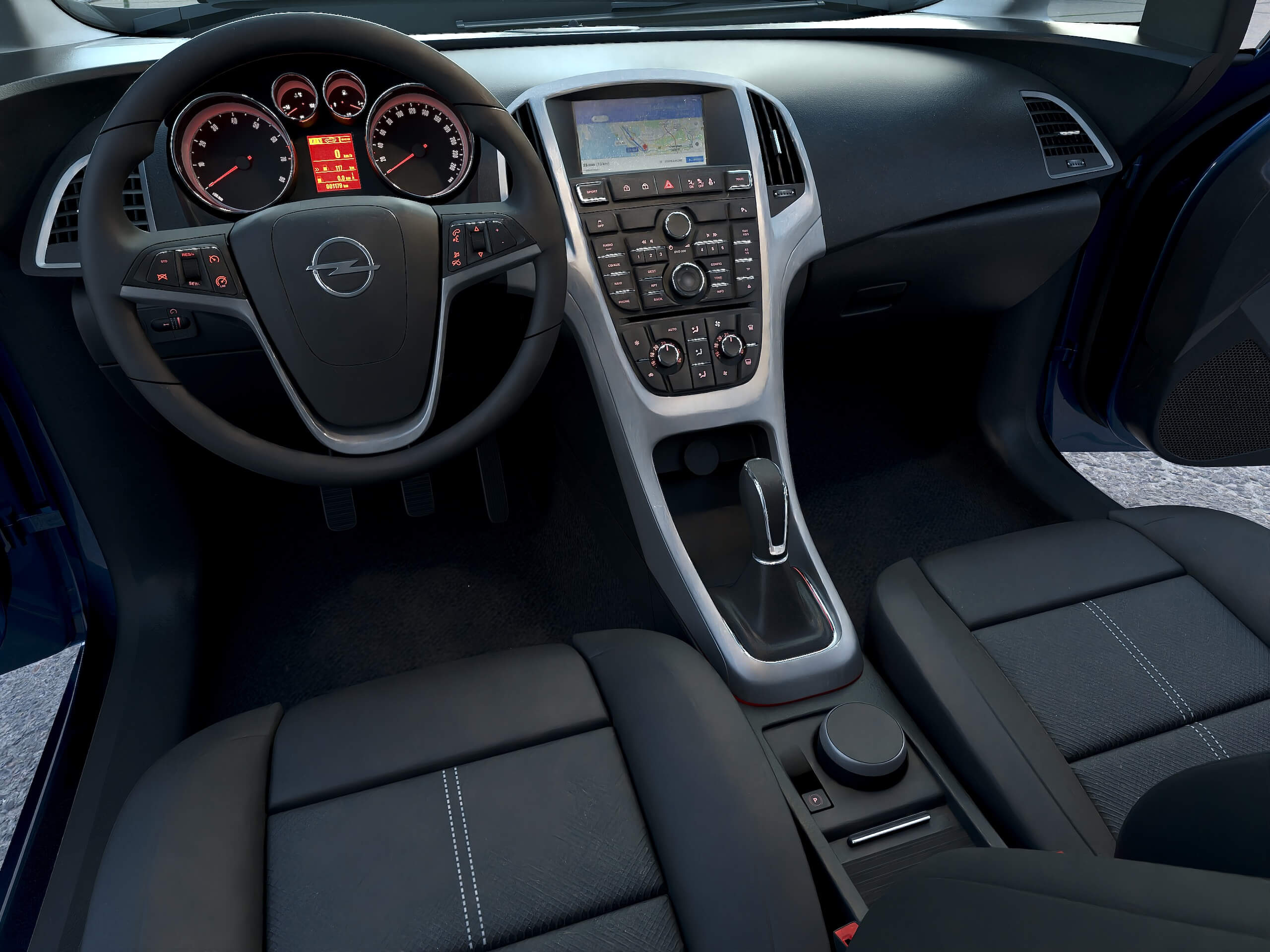 Opel Astra 2014 - 3D Model by arkviz