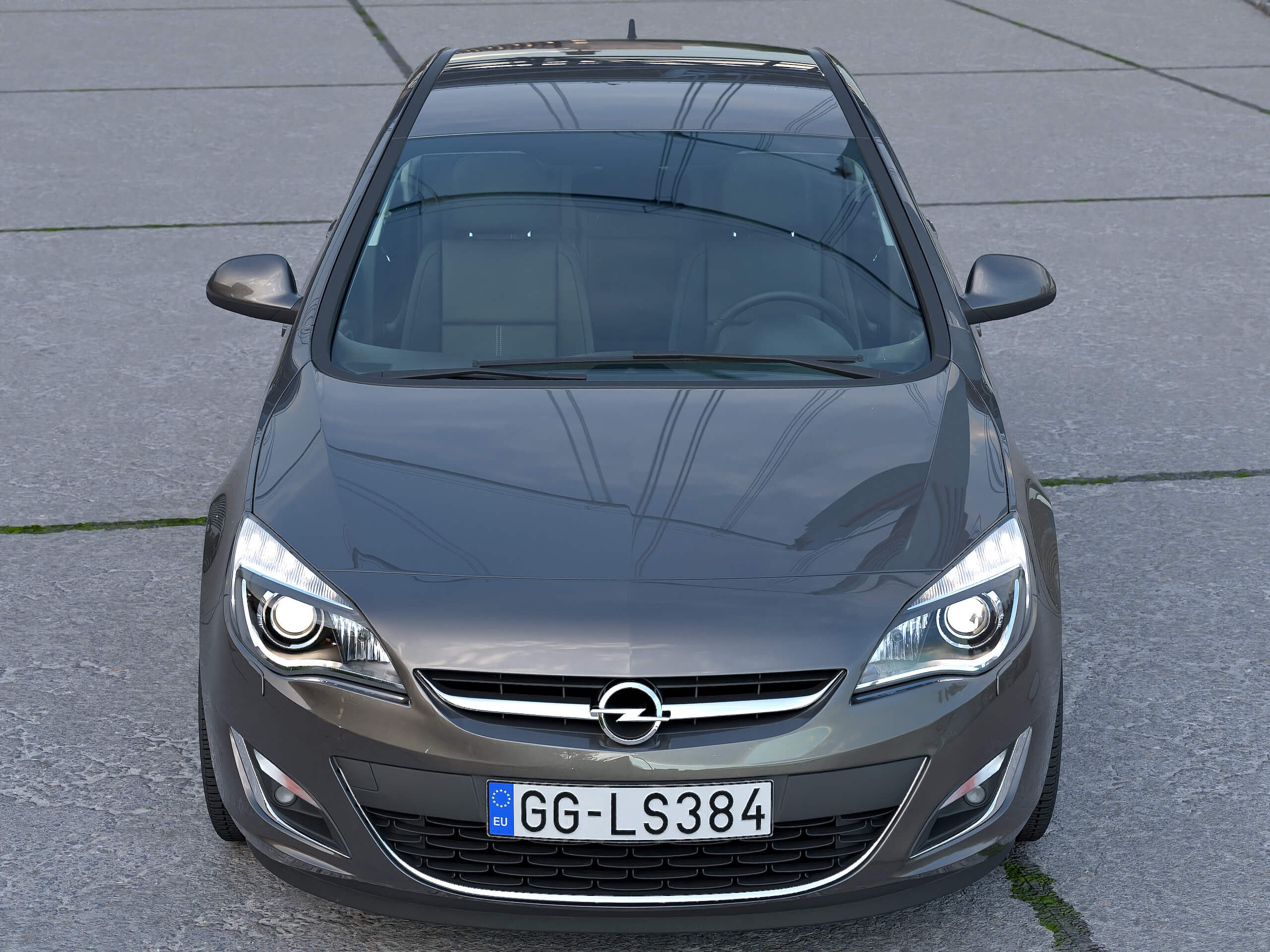 Opel Astra Sedan 2016 - 3D Model by arkviz