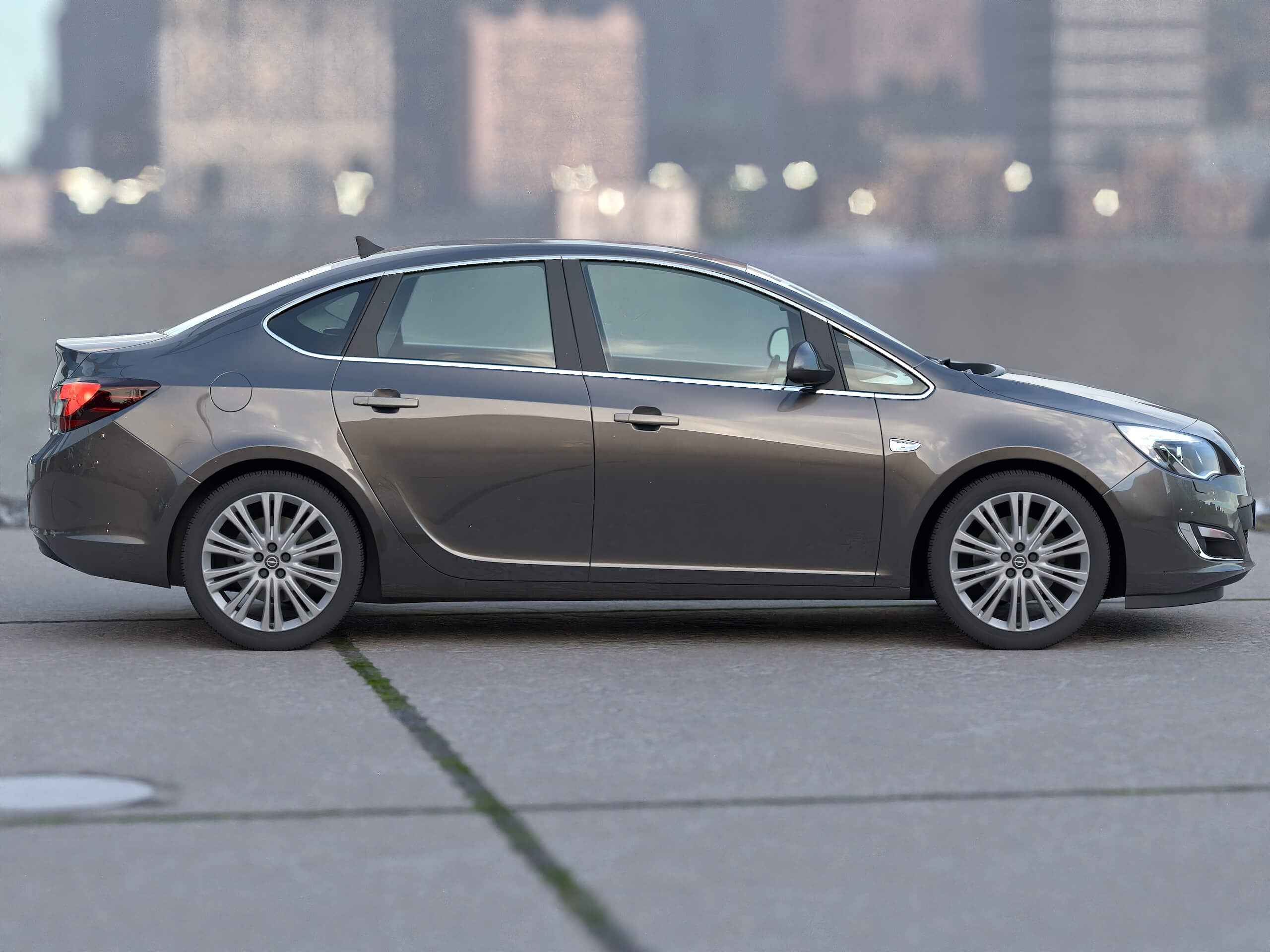Opel Astra Sedan 2016 - 3D Model by arkviz