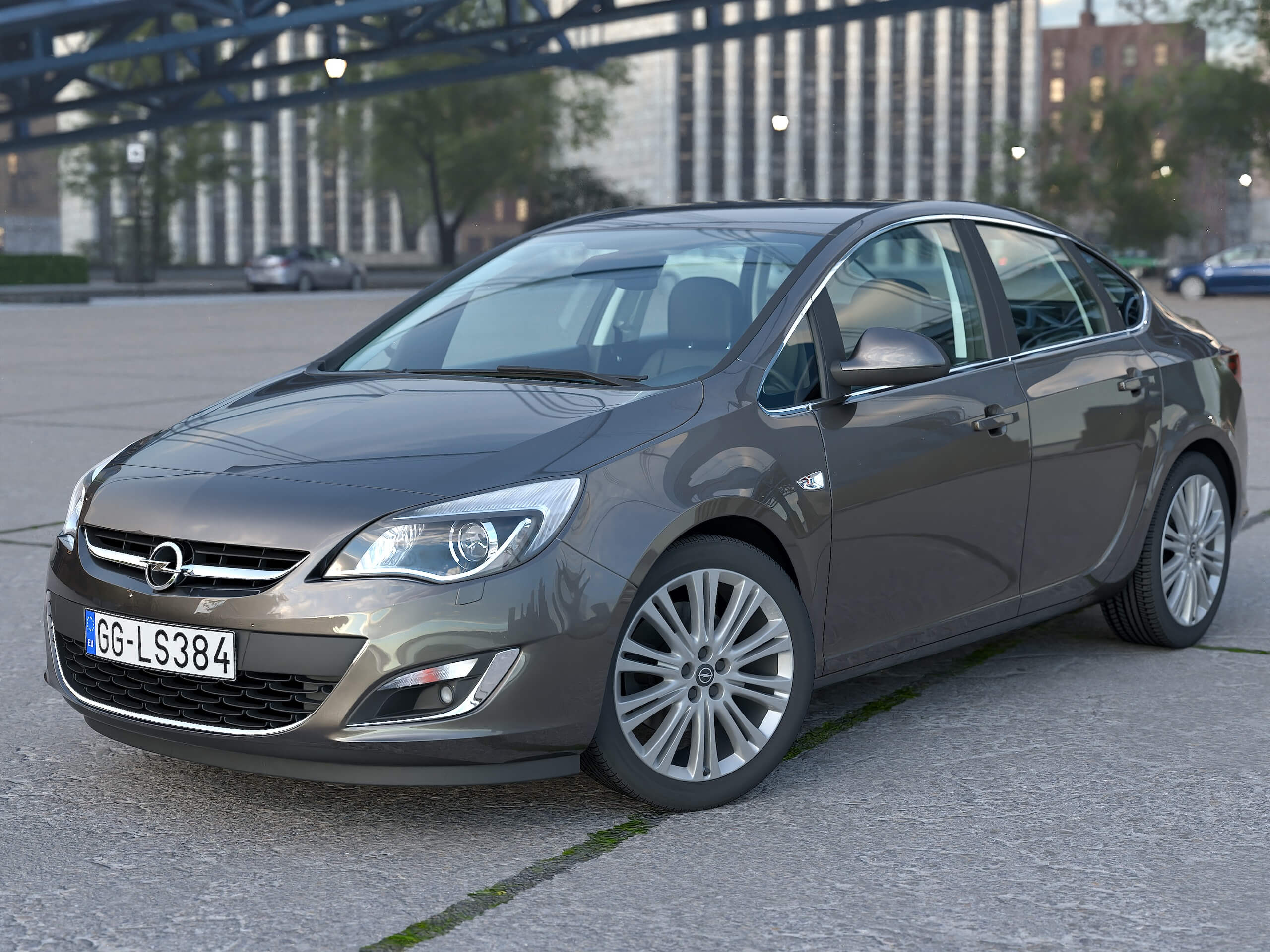Opel Astra Sedan 2016 - 3D Model by arkviz