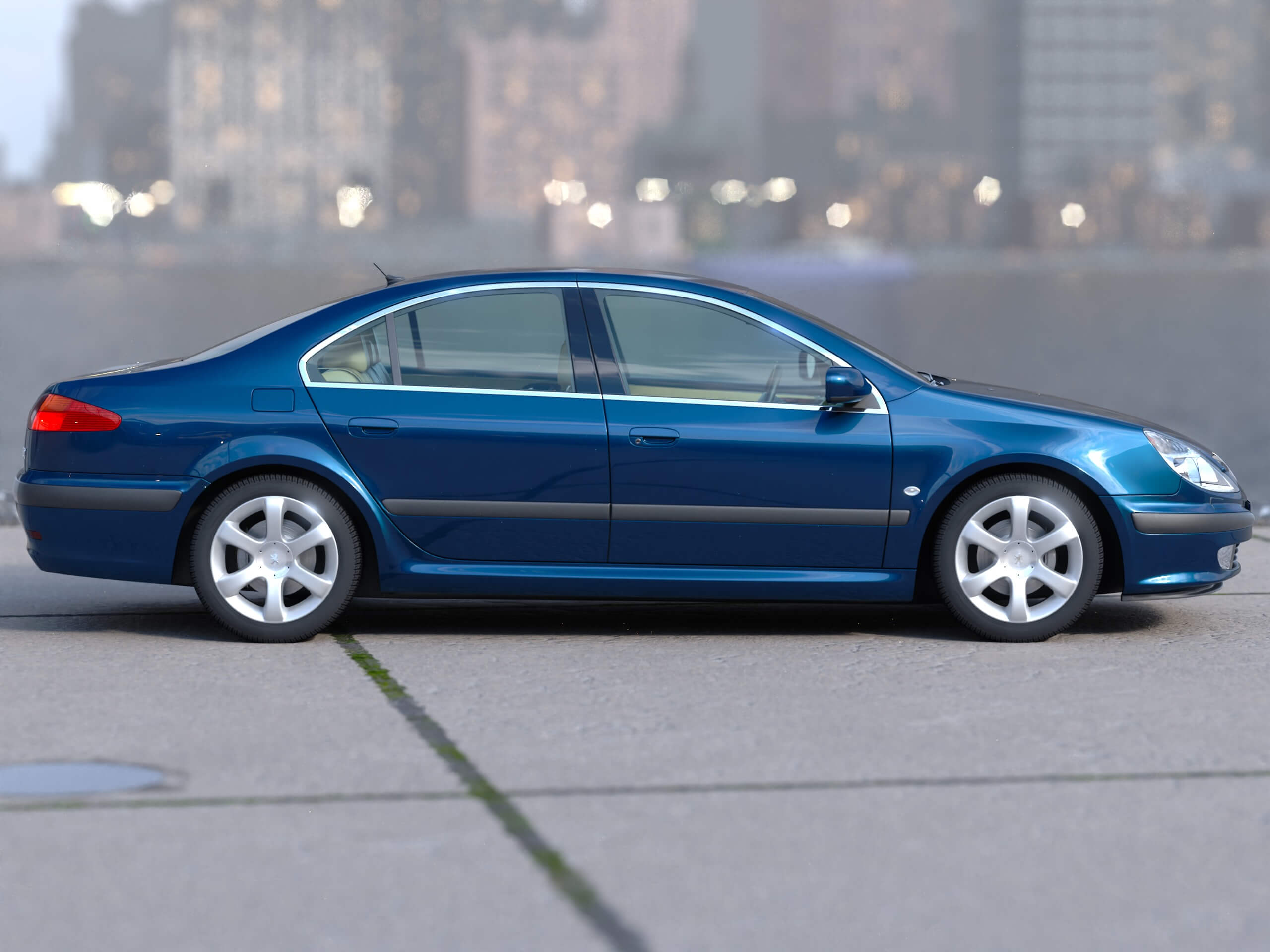 Peugeot 607 1999 - 3D Model by arkviz