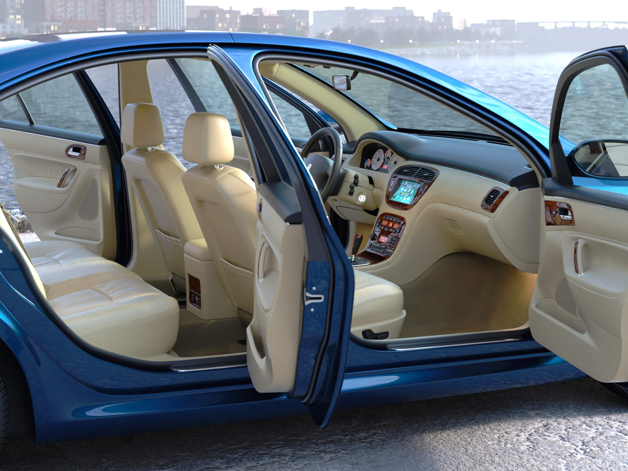 Peugeot 607 1999 - 3D Model by arkviz