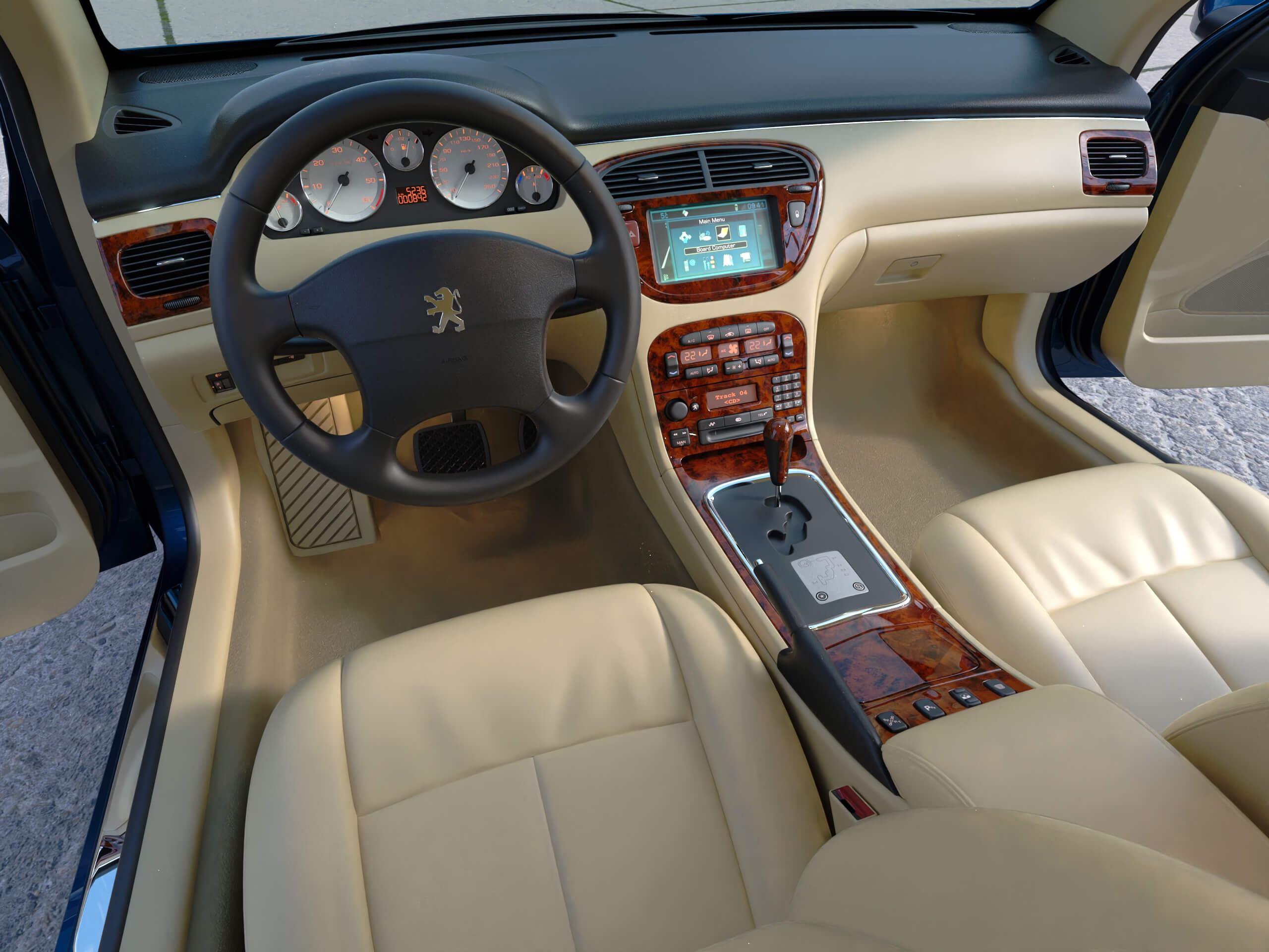 Peugeot 607 1999 - 3D Model by arkviz