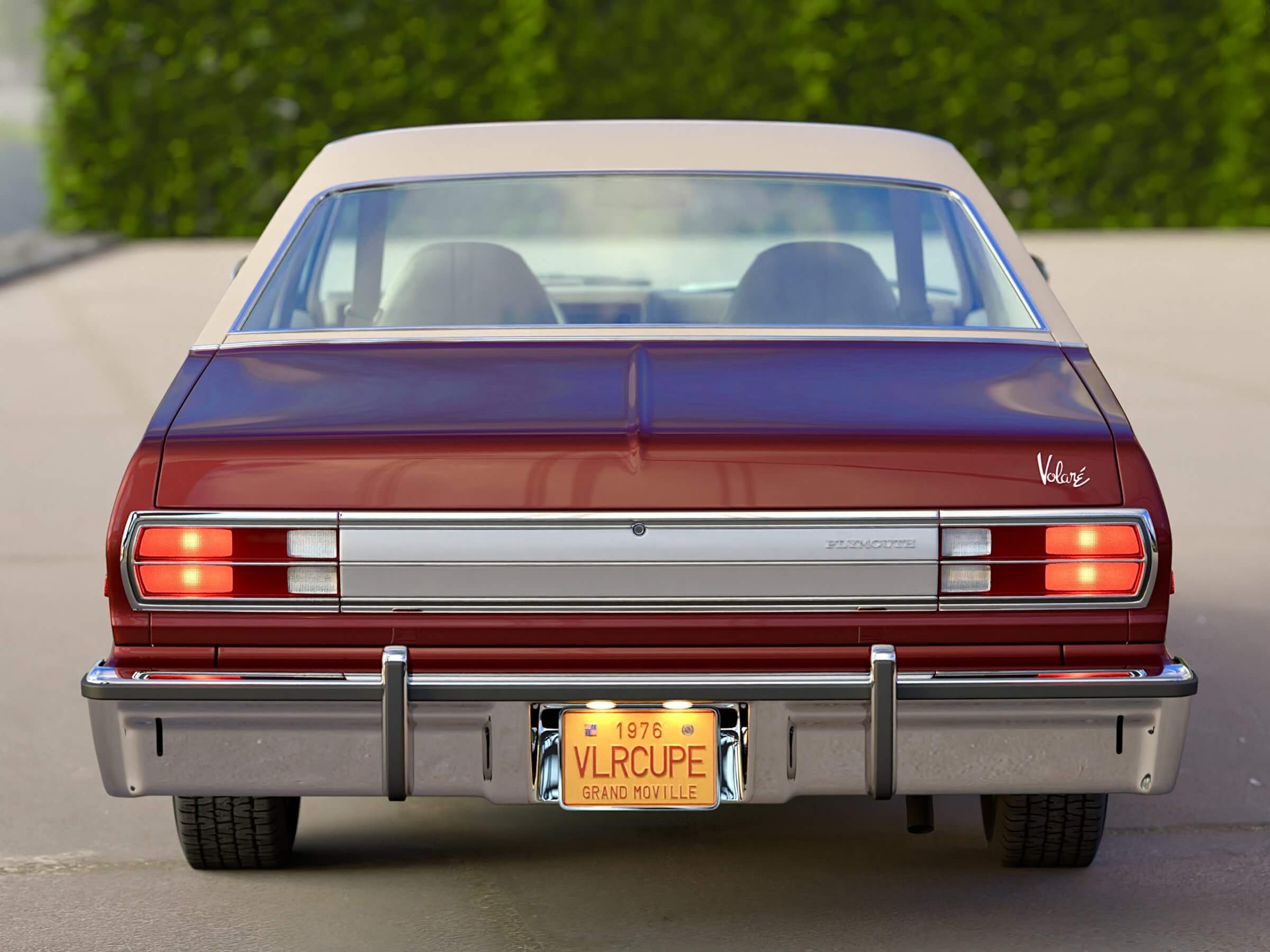 Plymouth Volare Coupe 1976 - 3D Model by arkviz