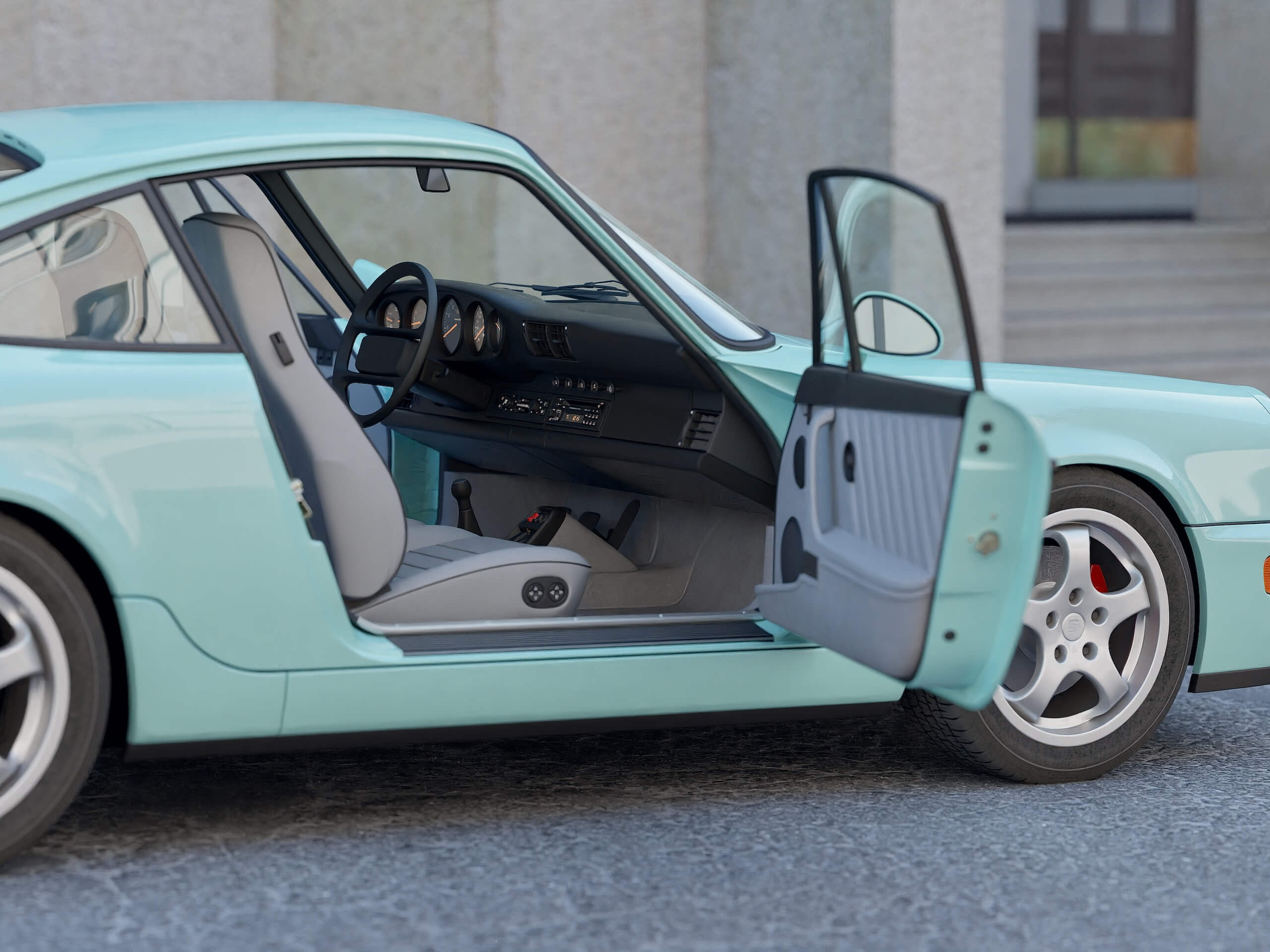 Porsche 911 1990 - 3D Model by arkviz