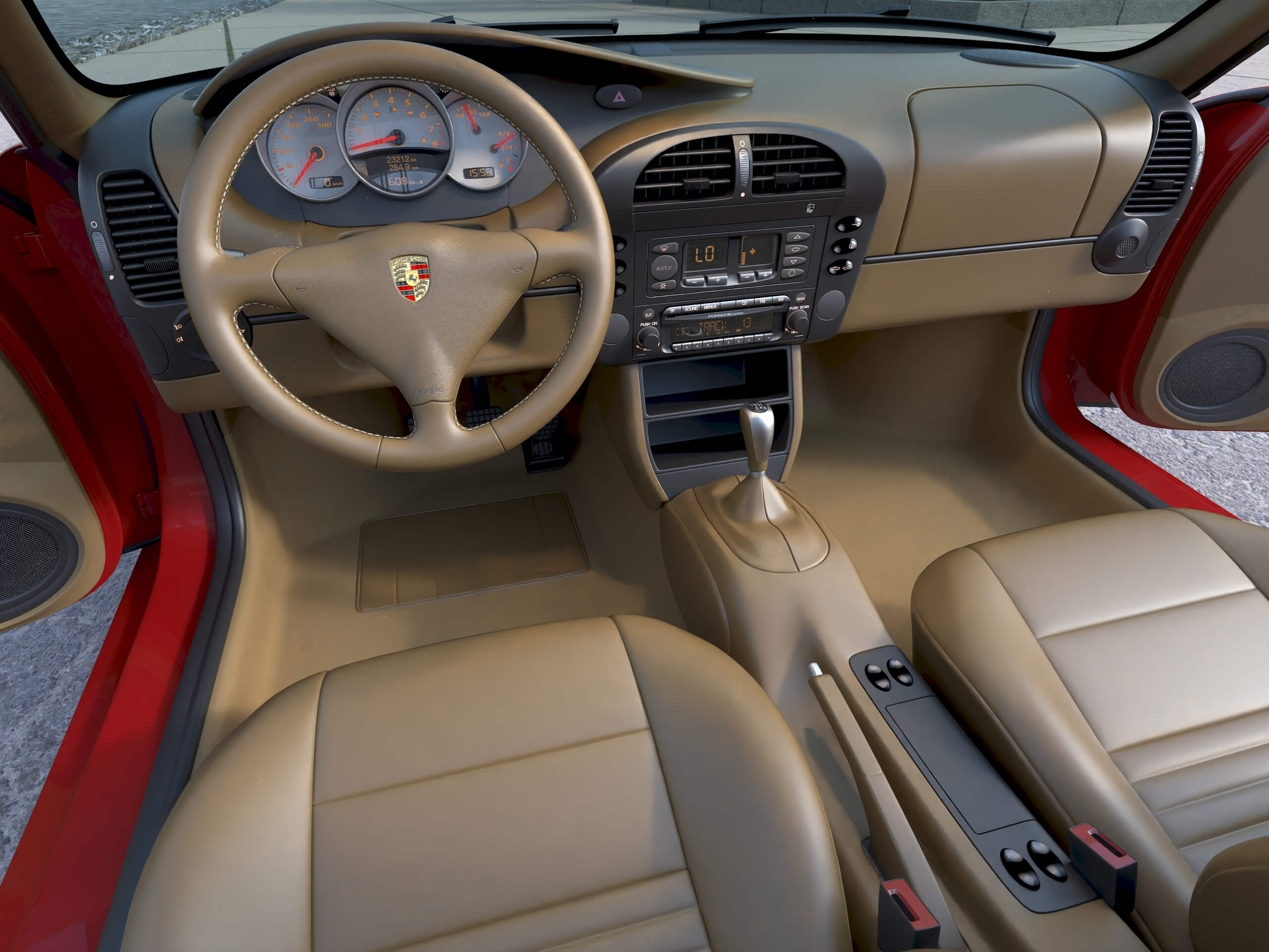 Porsche Boxster S 2003 - 3D Model by arkviz