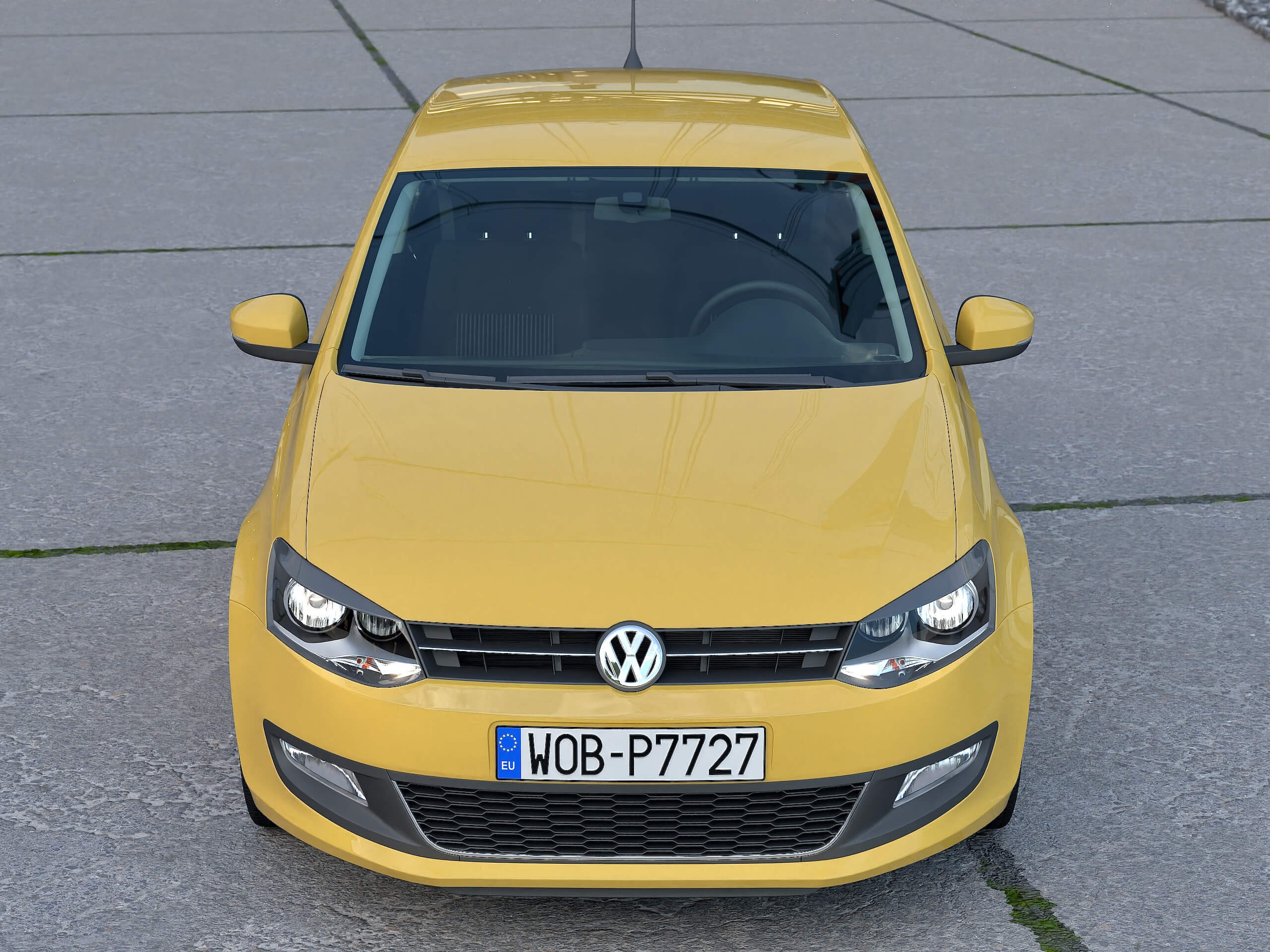 Volkswagen Polo 3 Door 2011 - 3D Model by arkviz