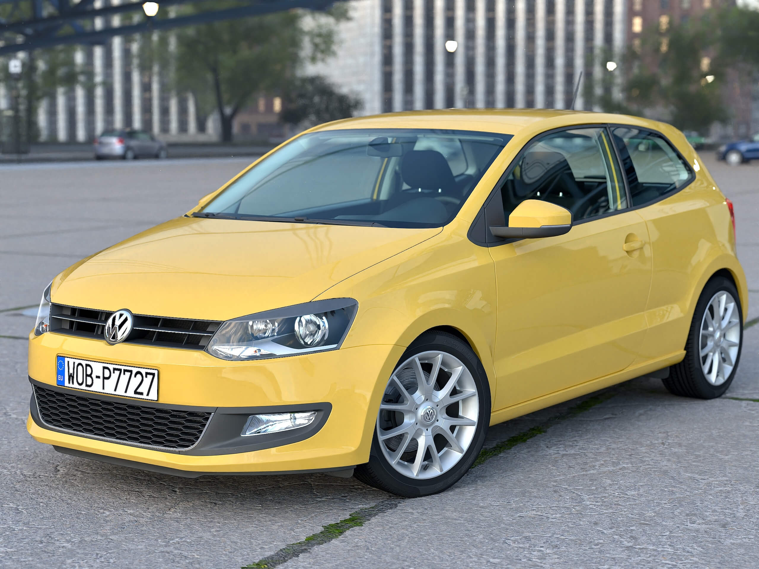 Volkswagen Polo 3 Door 2011 - 3D Model by arkviz