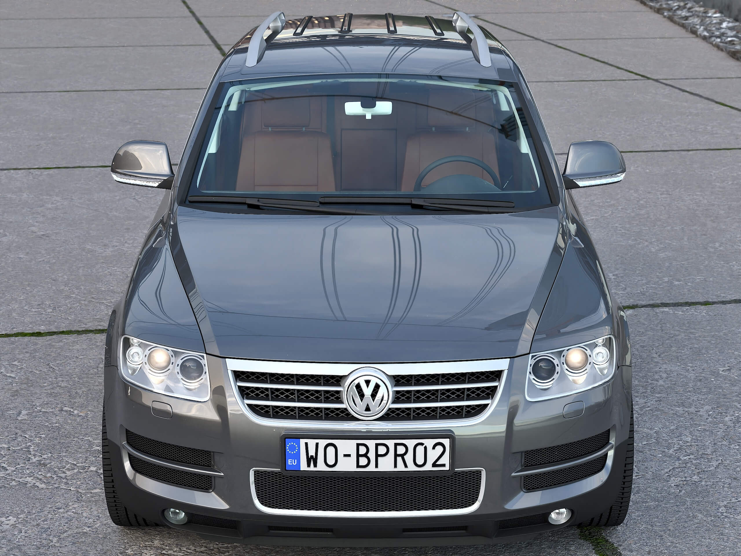 Volkswagen Touareg 2002 - 3D Model by arkviz