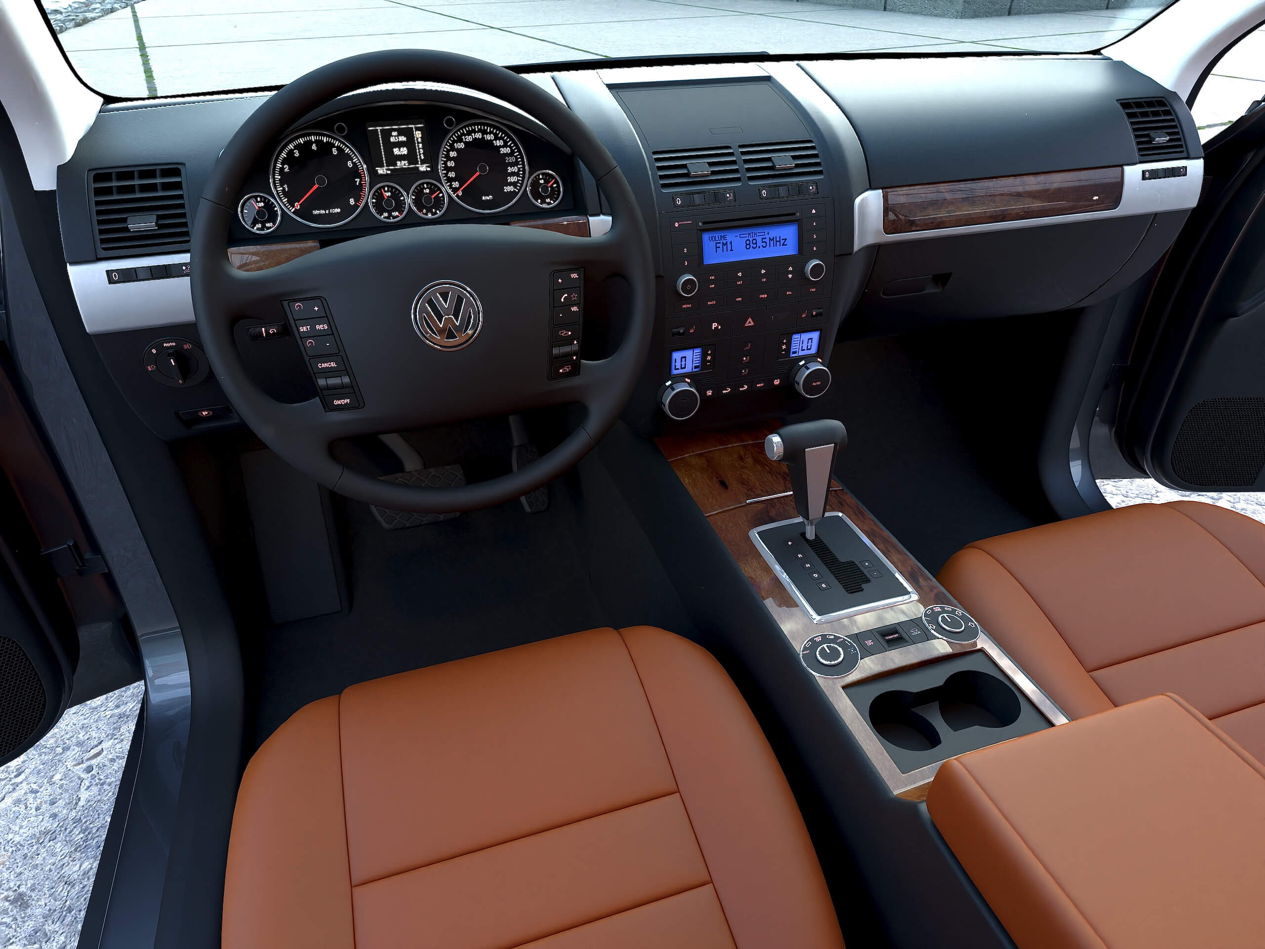 Volkswagen Touareg 2002 - 3D Model by arkviz