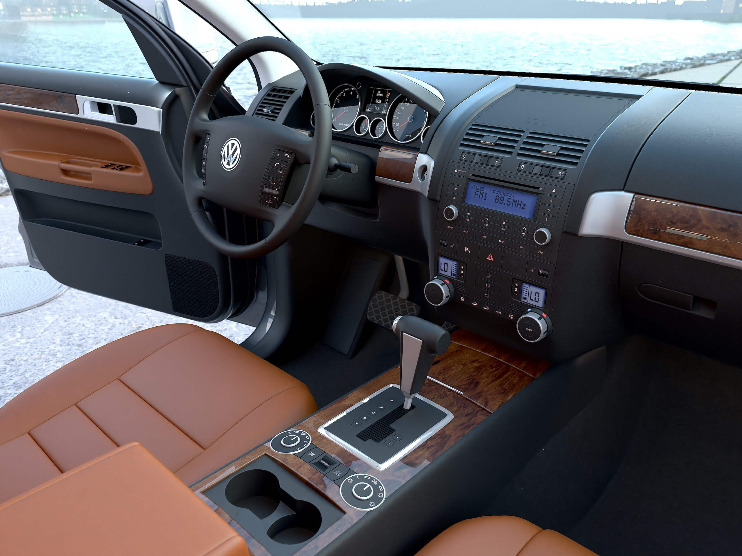 Volkswagen Touareg 2002 - 3D Model by arkviz