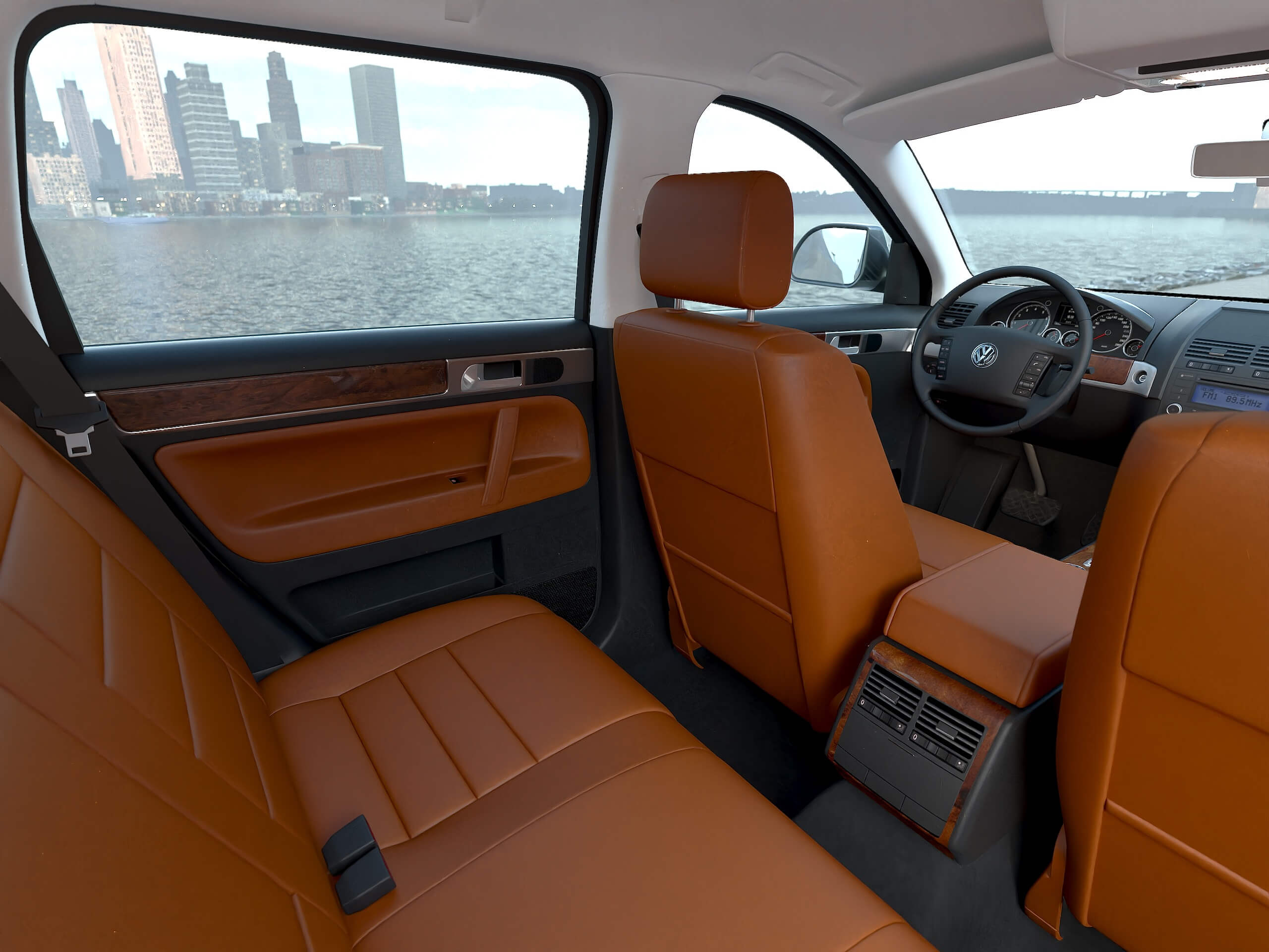 Volkswagen Touareg 2002 - 3D Model by arkviz