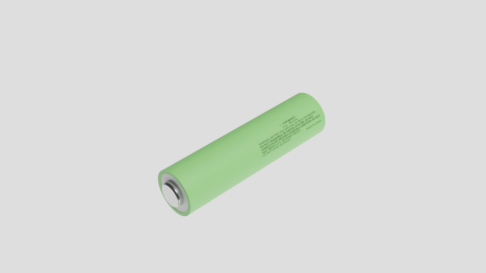 Li-ion Battery 3D Model by Armchair