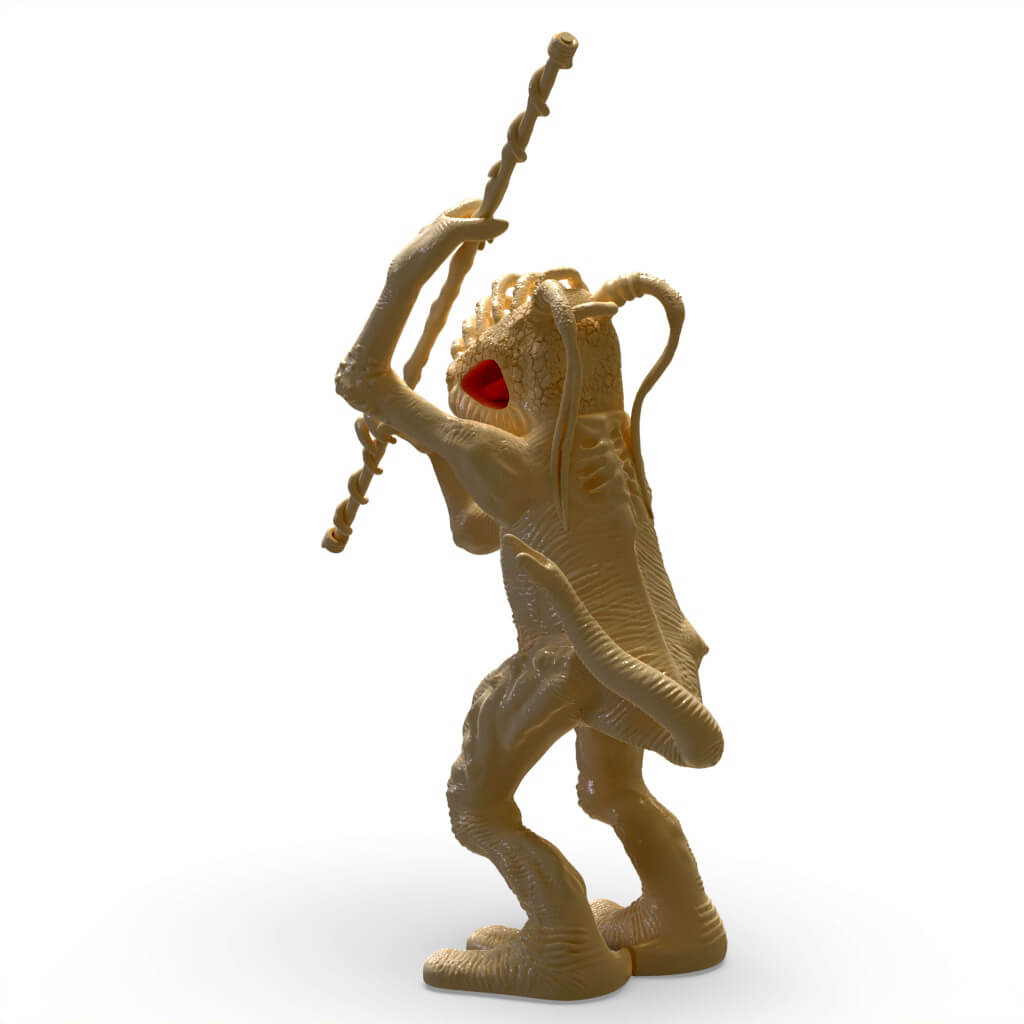 Star Wars Monnok Dejarik Character 3D Printable Stl 3Mf 3D Render