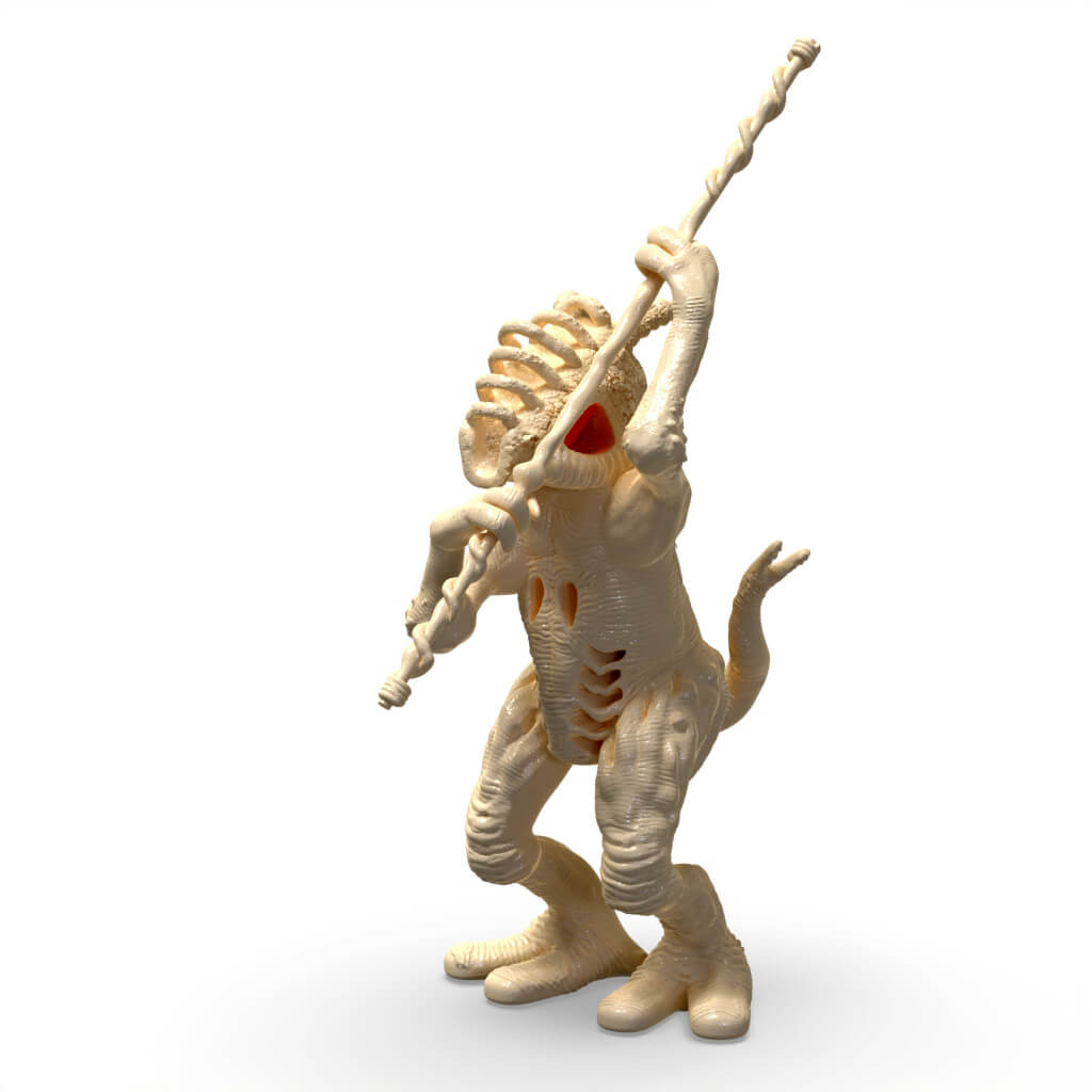 Star Wars Monnok Dejarik Character 3D Printable Stl 3Mf 3D Render