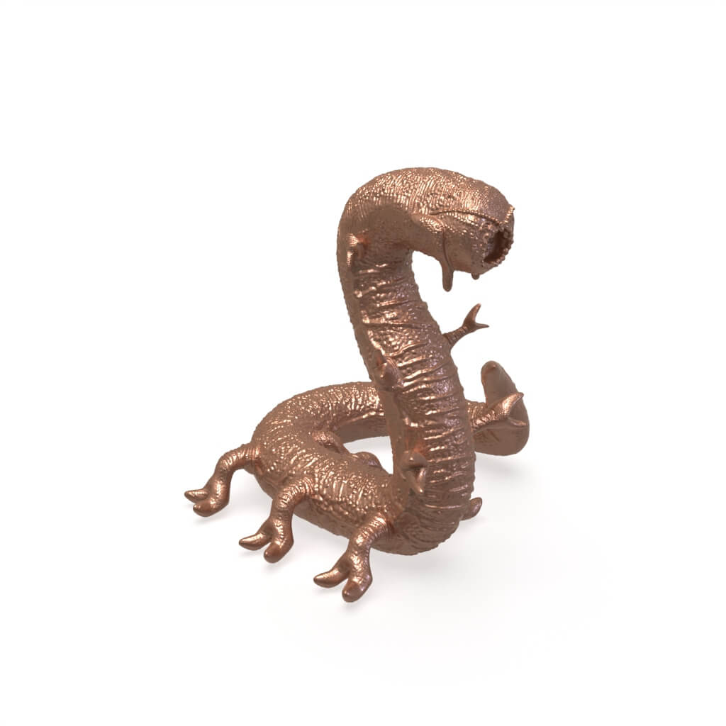 Star Wars Klorslug Dejarik 3D Character by arnelmation3d